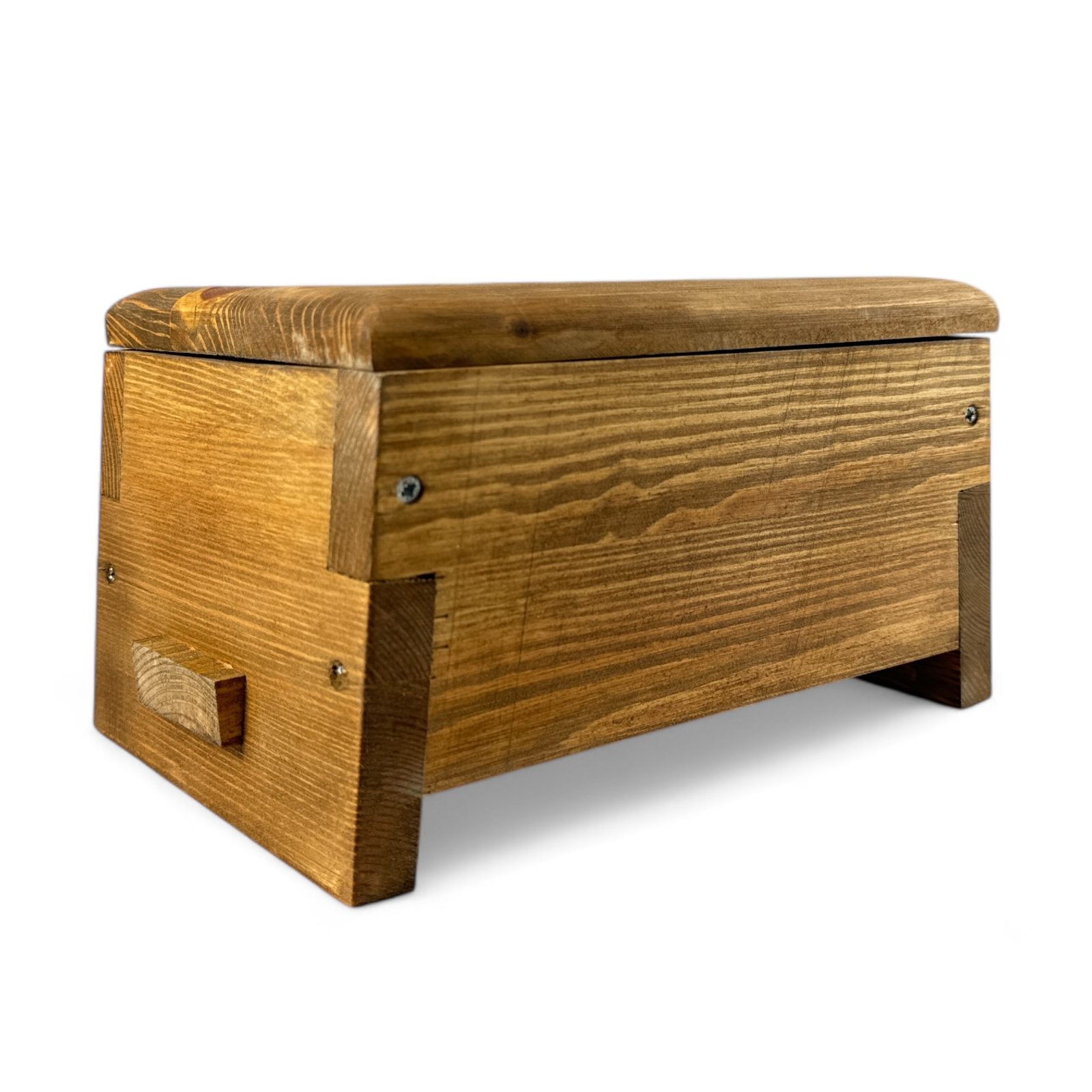 Wooden historical chest without fittings Wulflund