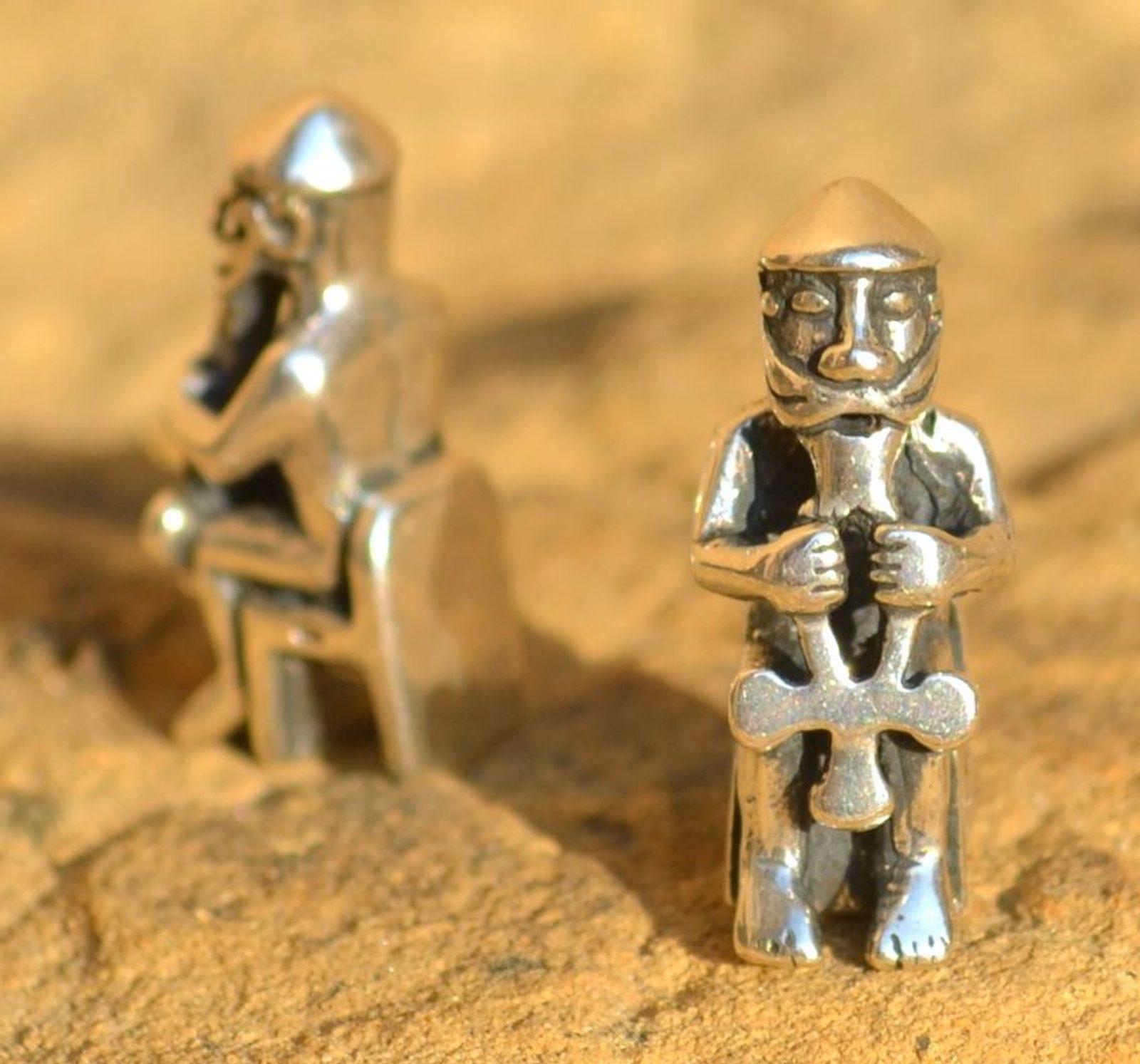 THOR PENDANT | Statue, Akureyri Iceland, Chair SIlver Wulflund