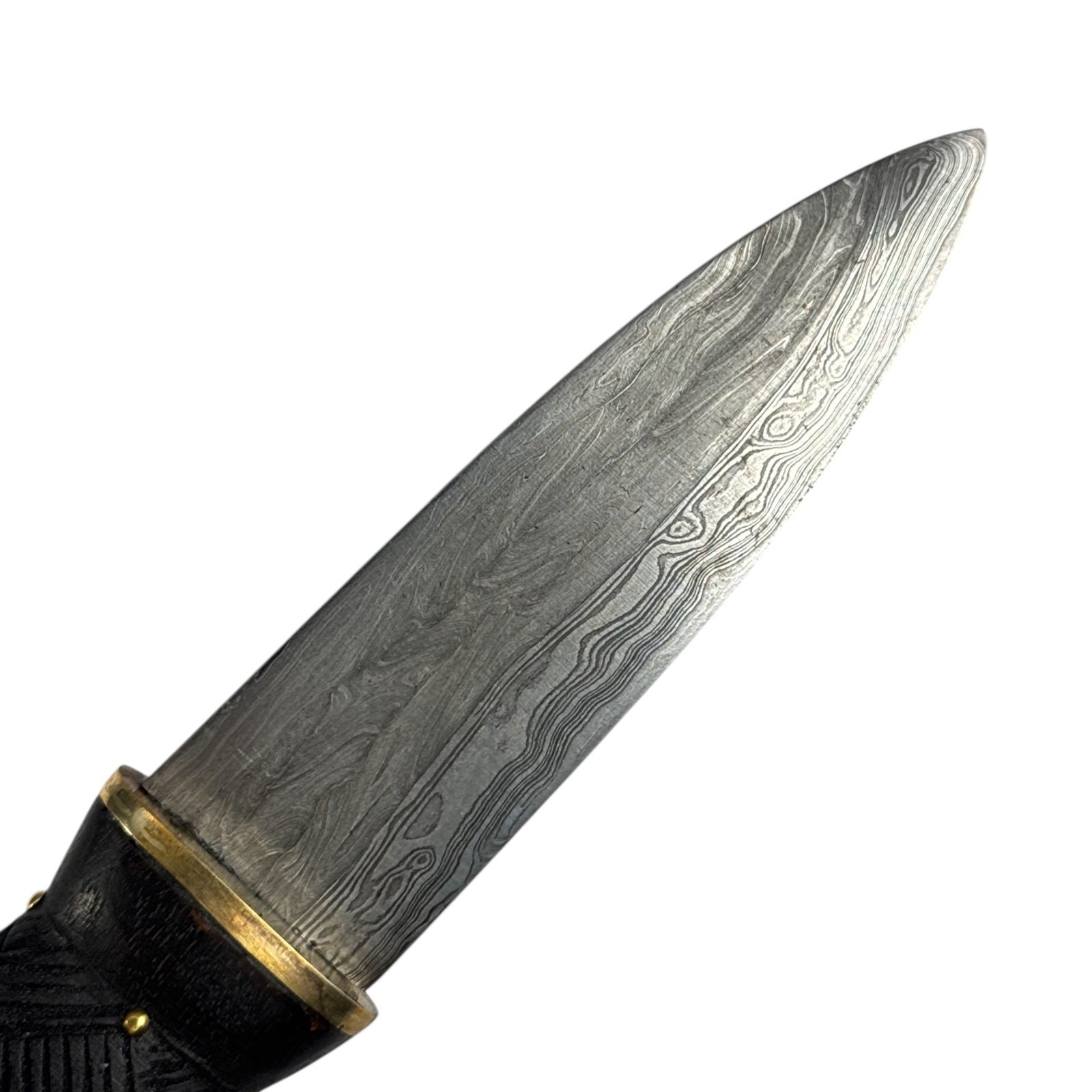 Sgian Dubh, Scottish knife - damascus steel Wulflund
