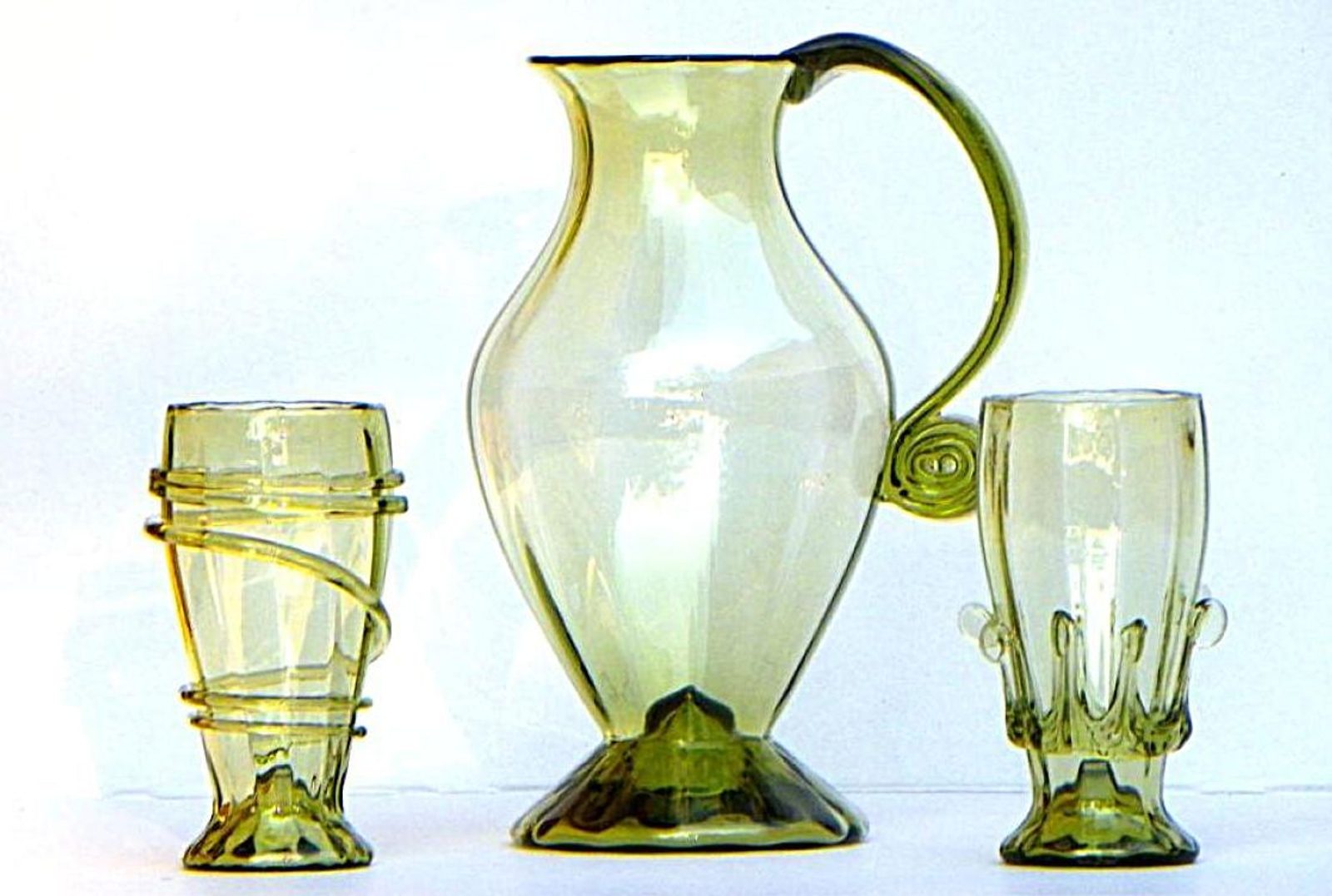 FLORENCE, historical glass set Wulflund