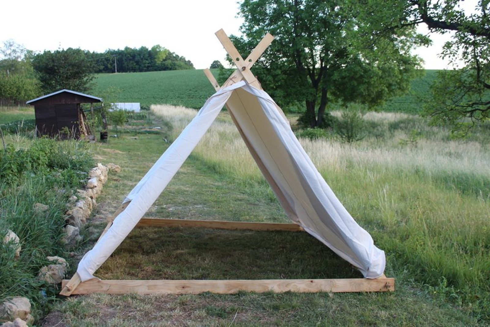 VIKING TENT, 2,9 x 2 x 2 m medieval tents Historical camping, Camping ...