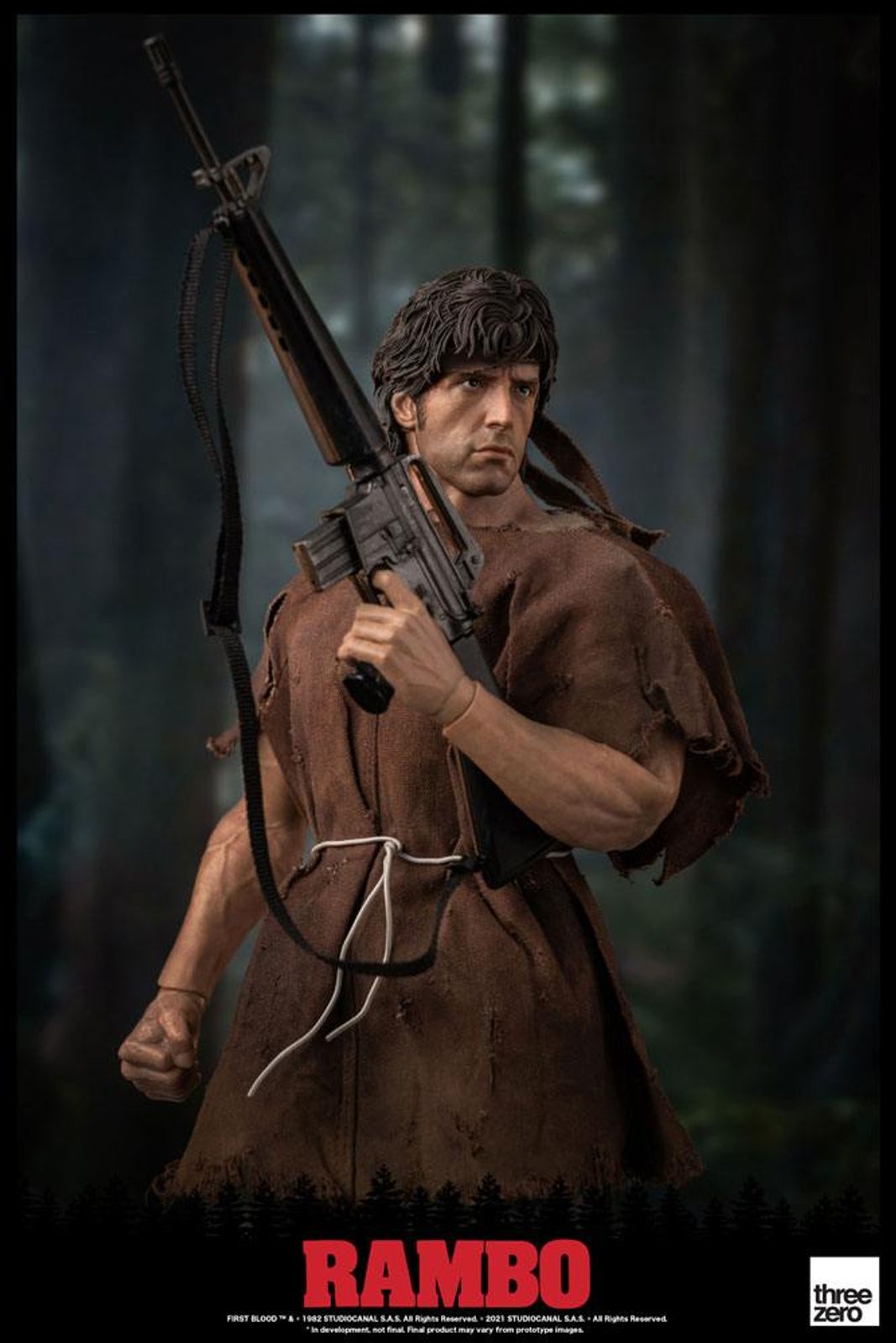 Rambo: First Blood Action Figure 1/6 John Rambo 30 cm Rambo Licensed ...