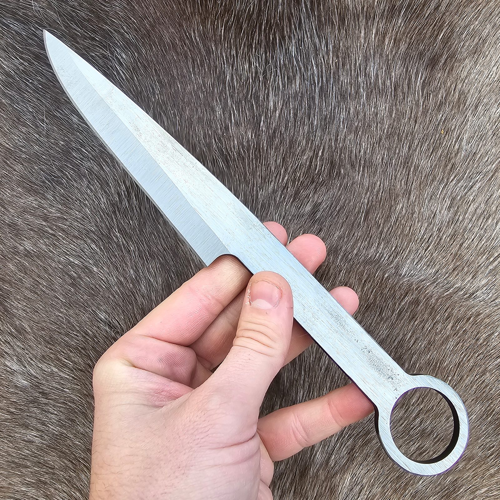 HIBERNIA Celtic knife - polished Wulflund