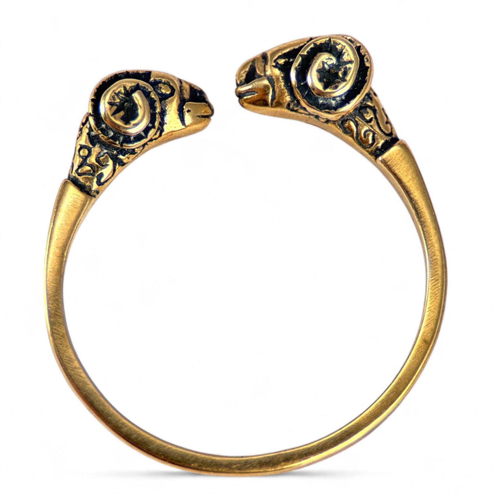 RAM - RING, Ancient Rome, 3rd century, bronze Wulflund