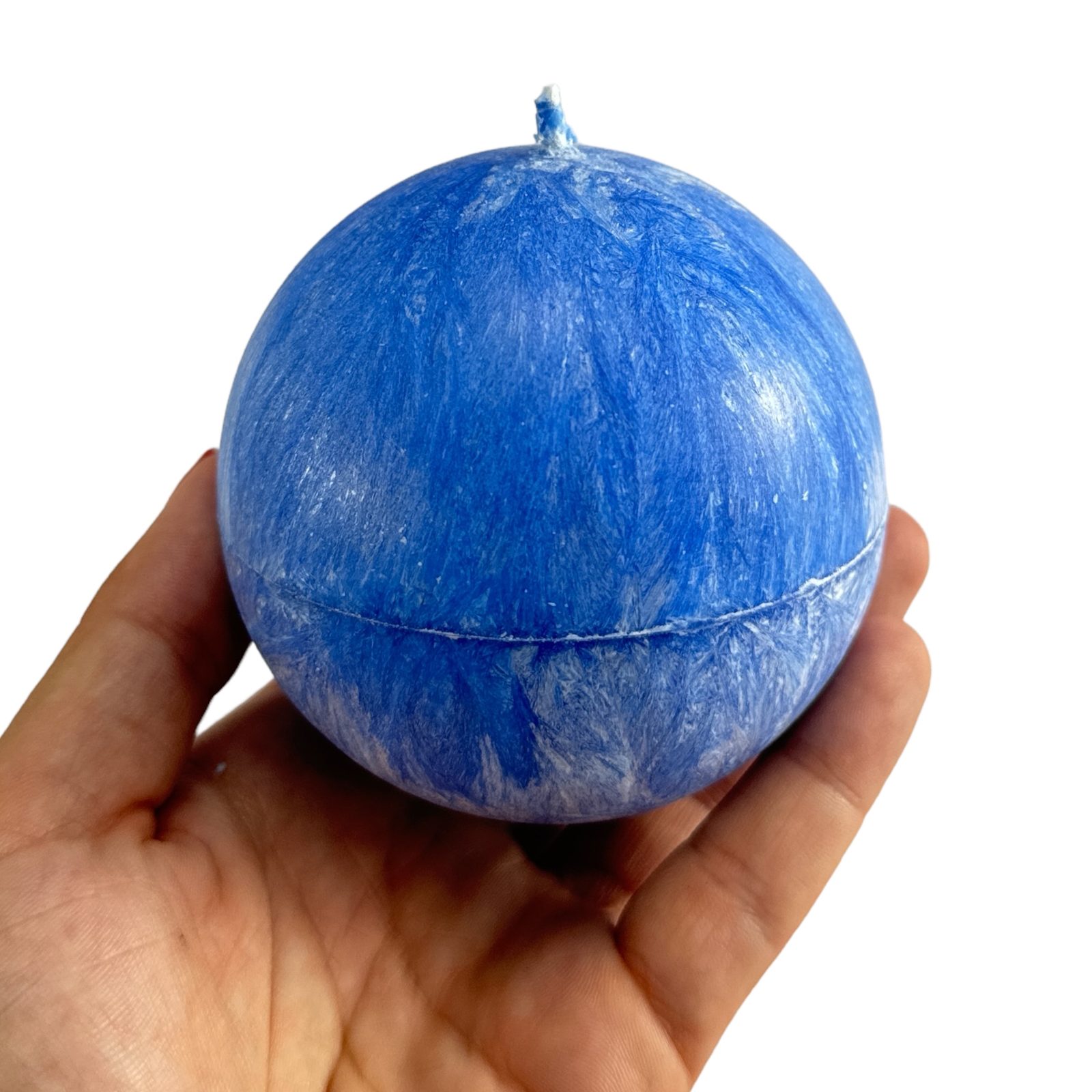 CANDLE, ball 8 mm, blue Candles Aromatherapy, Home decor Wulflund