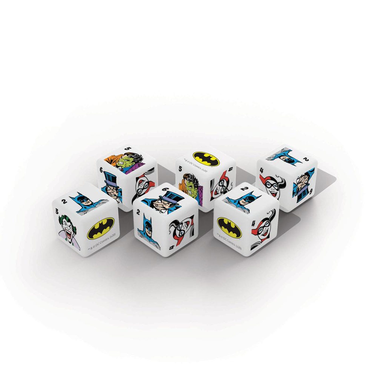 Batman Dice Set 6D6 (6) Batman Licensed Goods - Movies, Games, Series ...