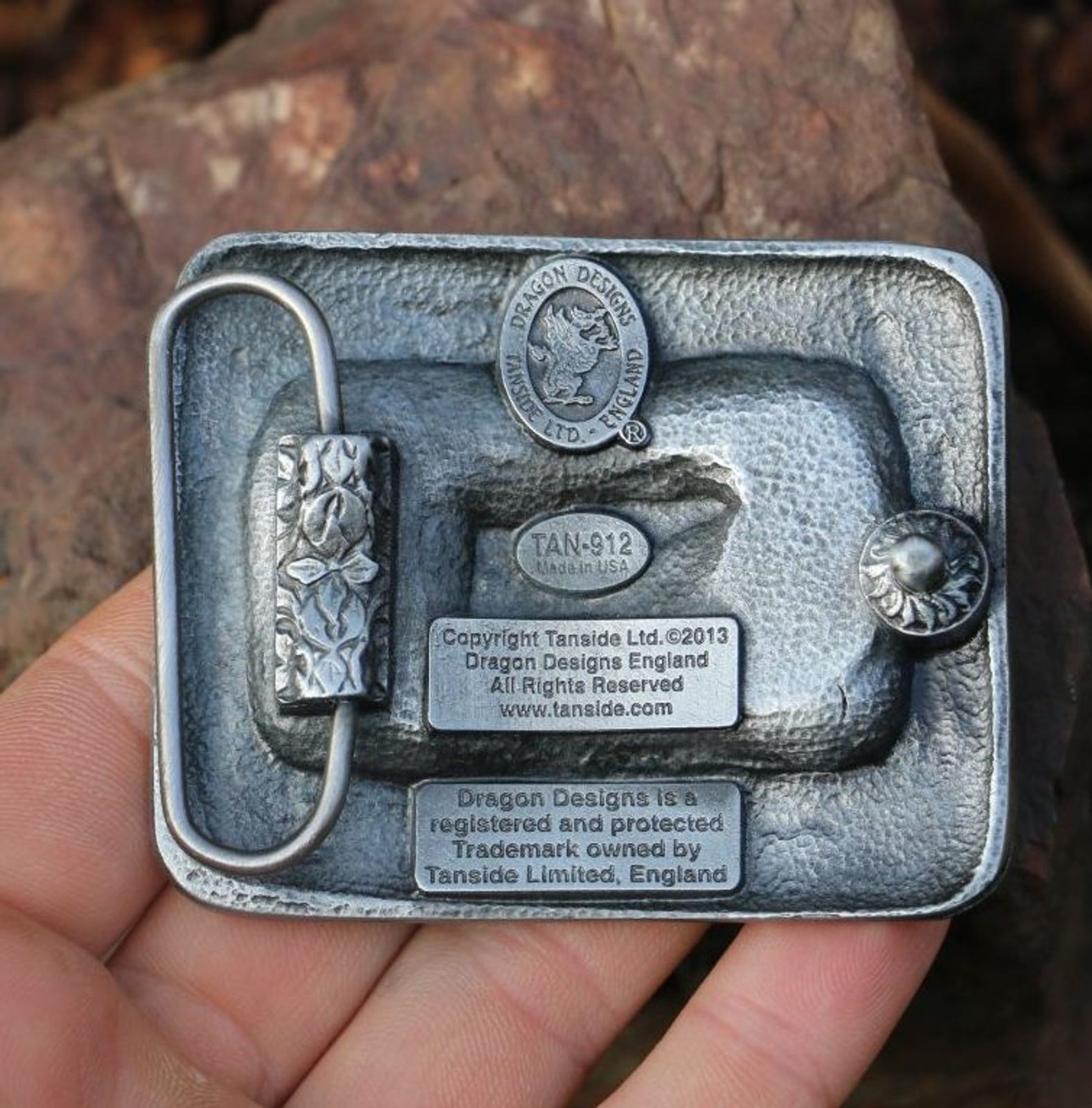 Scottish emblem, belt buckle Wulflund