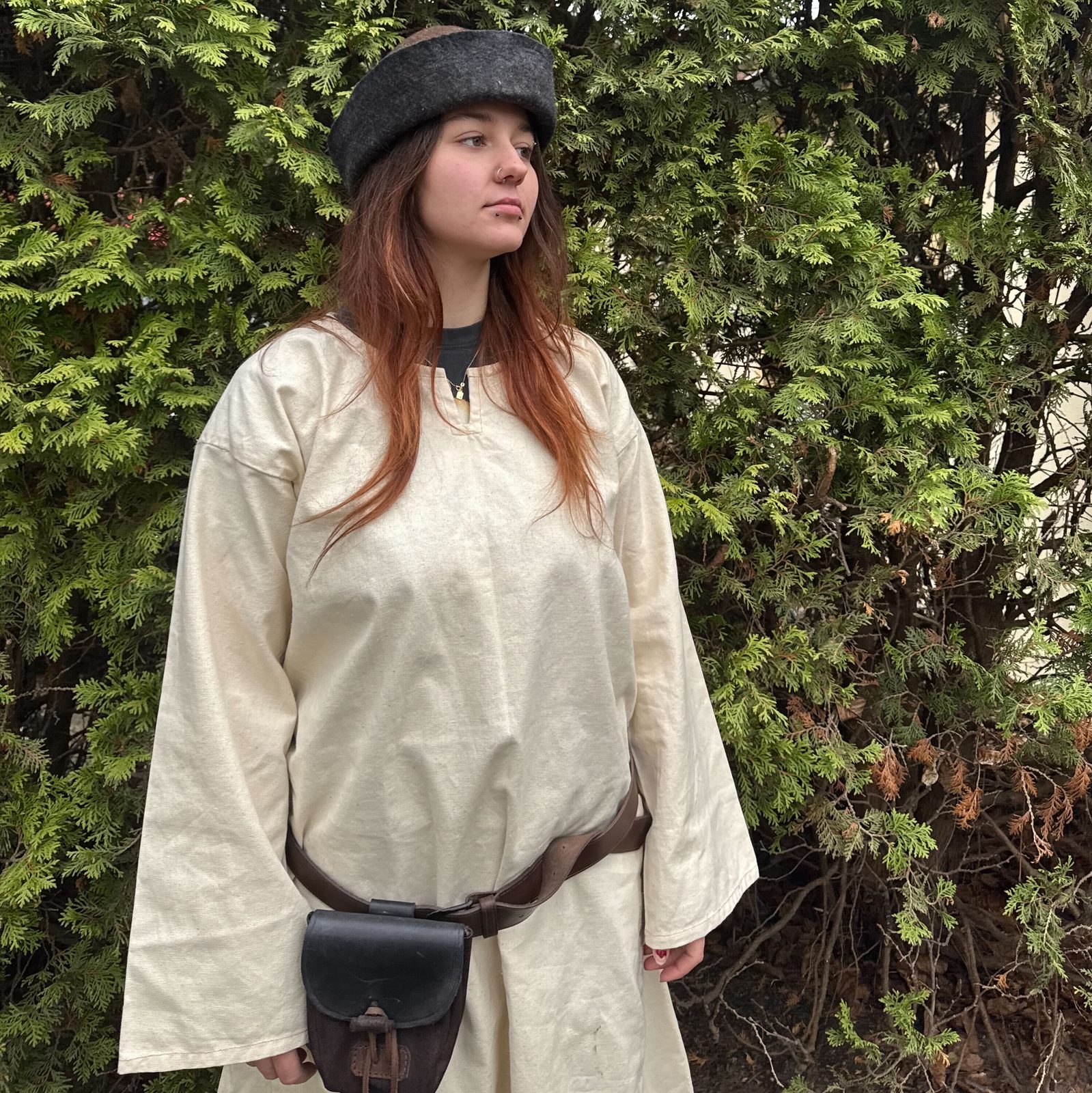Medieval felt hat, wool Wulflund