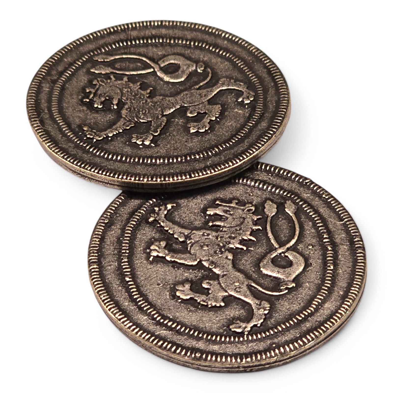 Bohemian Lion, commemorative coin - zinc Wulflund
