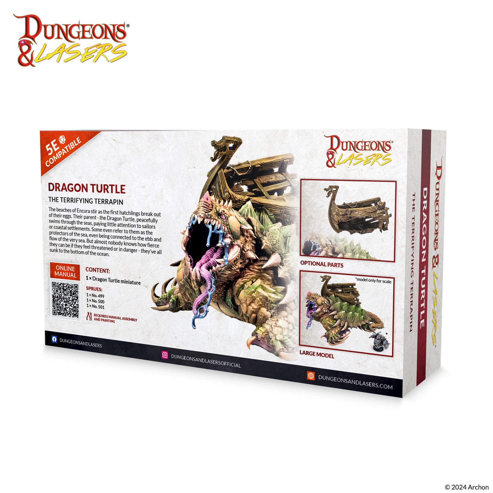 Dungeons & Lasers: Dragon Turtle Wulflund