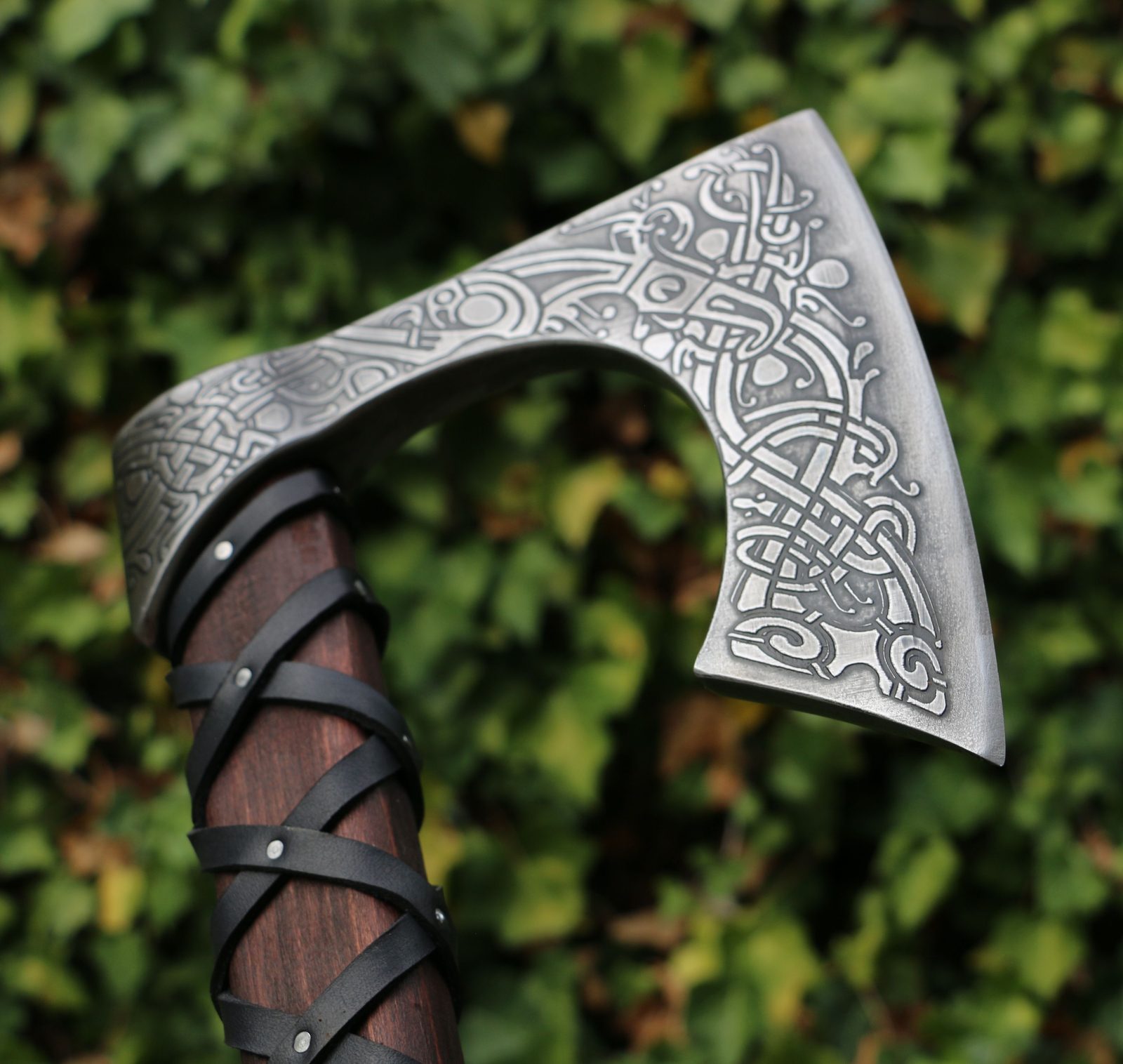RINGERIKE VIKING AXE, etched Wulflund
