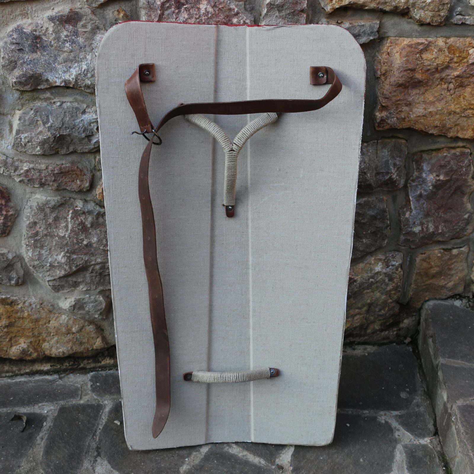 MEDIEVAL PAVISE SHIELD, hand painted wooden shield - Konstanz ...