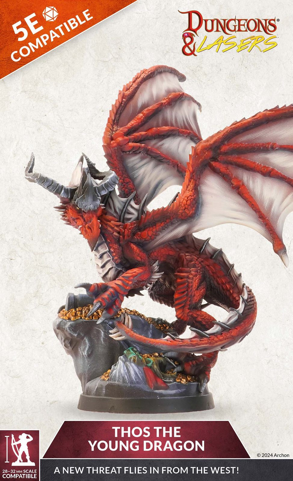 Dungeons & Lasers: Thos the Young Dragon Wulflund
