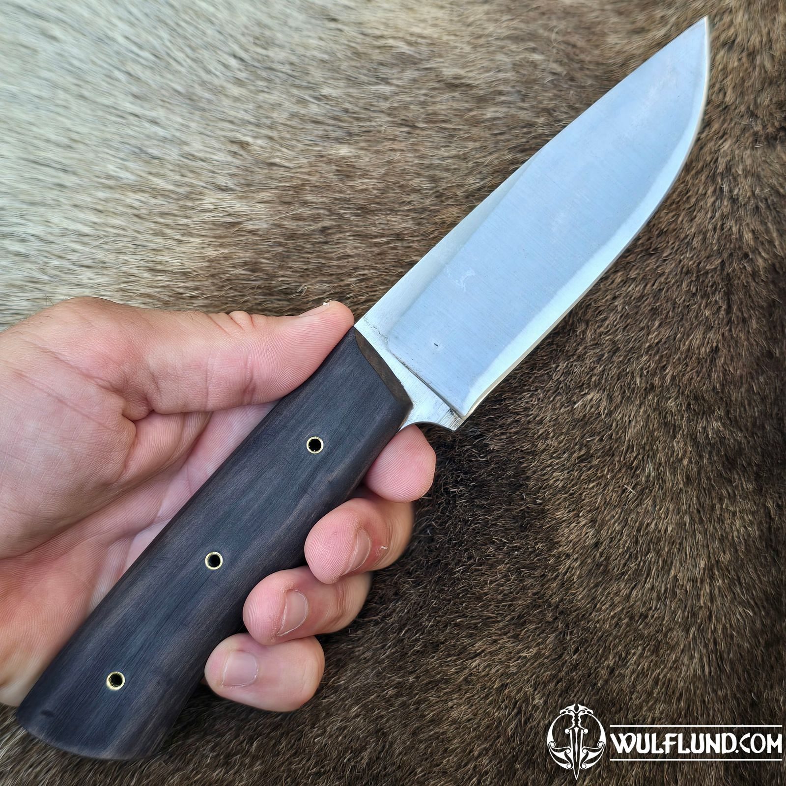 BOHEMIAN - DARK, outdoor knife - Bushcraft Drakkaria Modern knives ...
