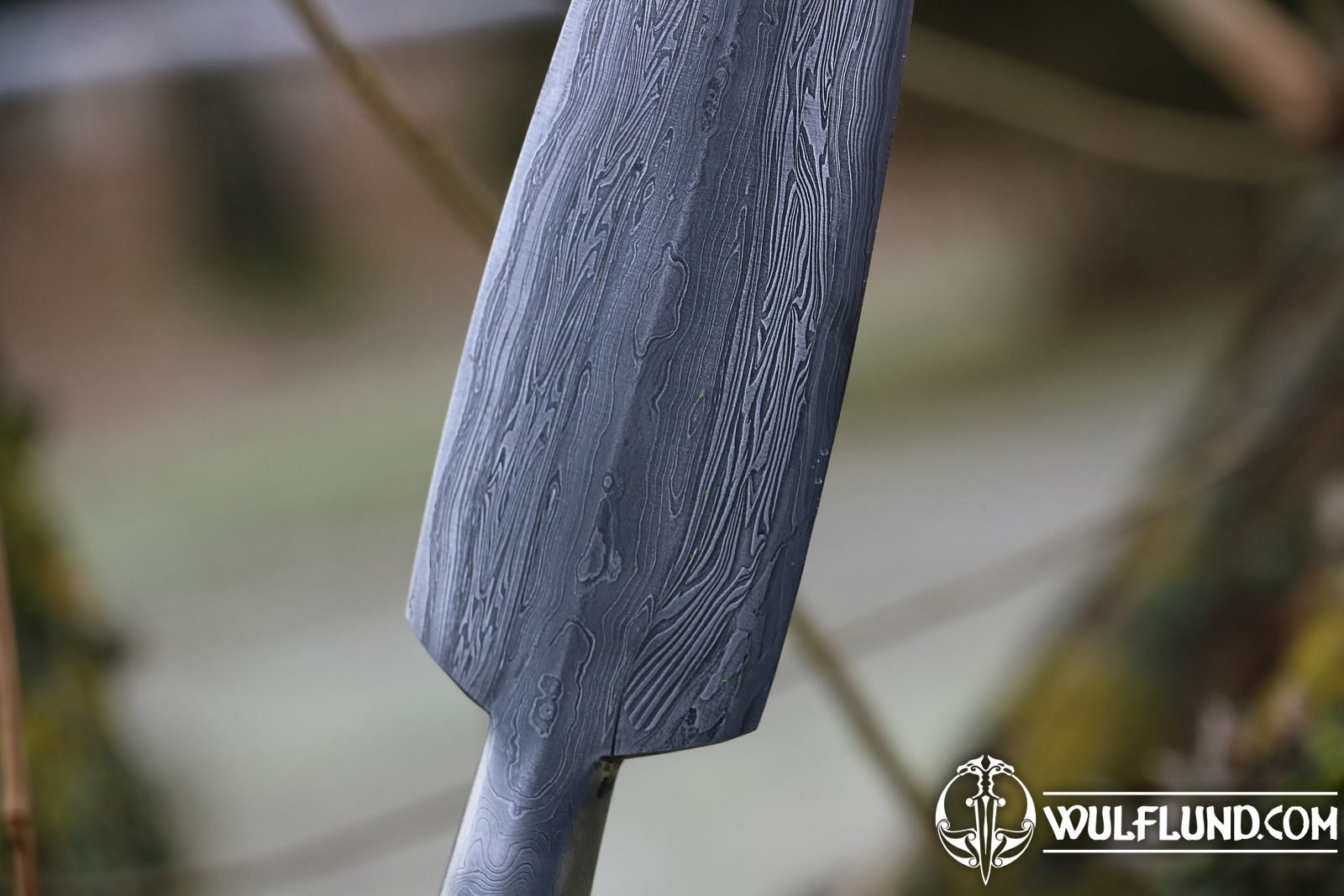 Lugh's spear, reproduction - Damascus steel, Arma Epona forge Arma ...