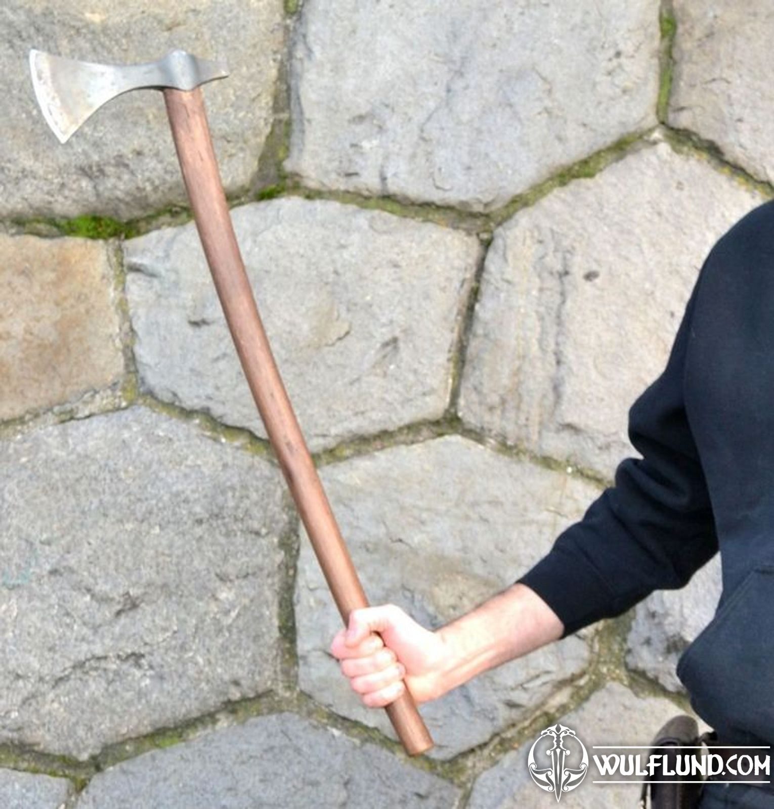 BORG. hand forged viking axe, replica Axes Weapons Wulflund