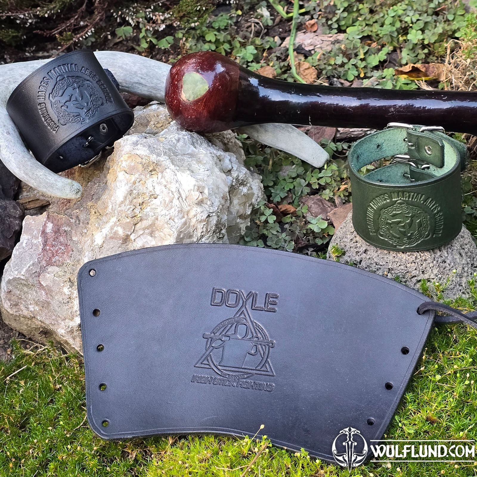 DOYLE, Irish Stick Fighting, Handgelenkband, schwarz Drakkaria Irish ...