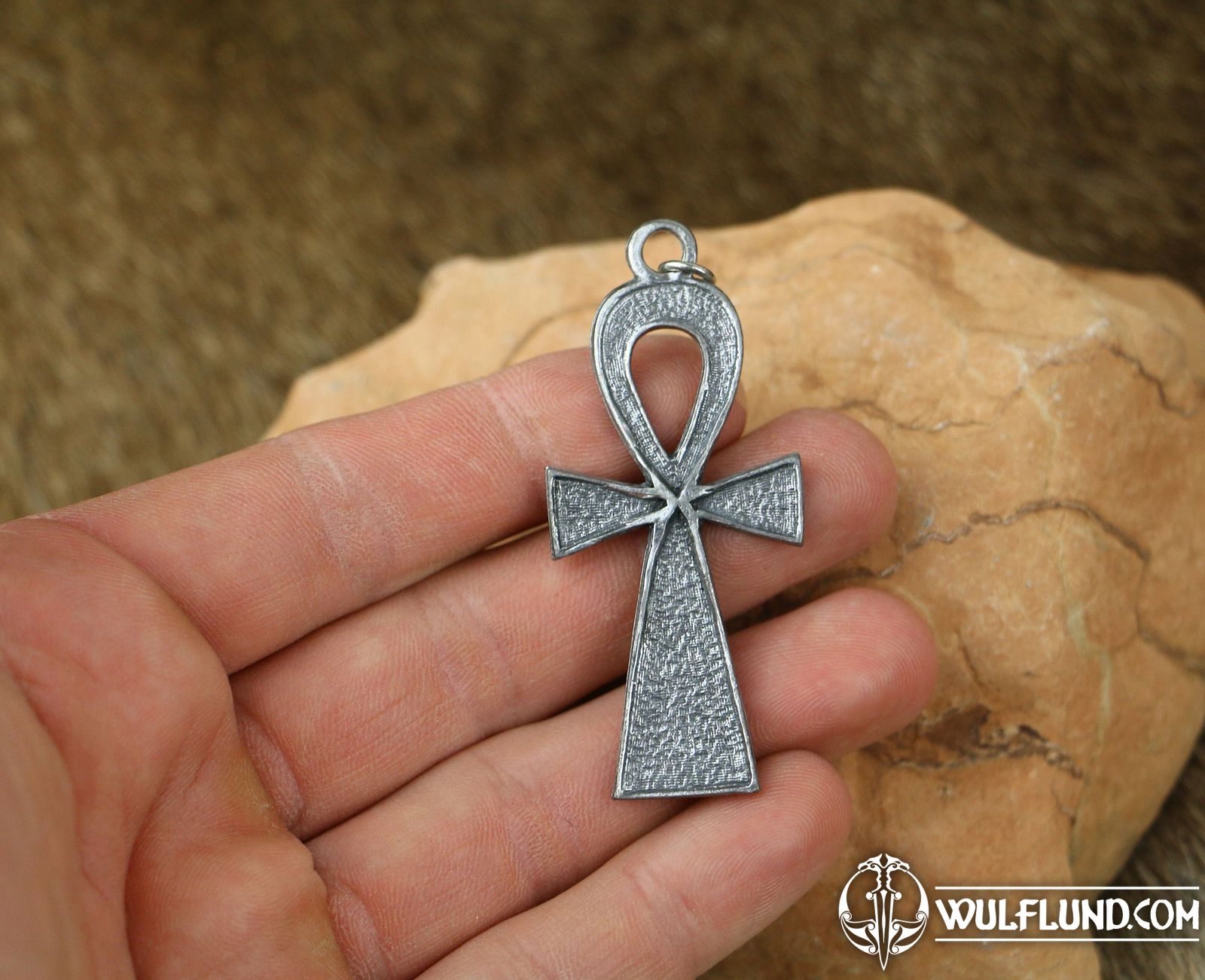 NILE CROSS ANKH Vokálek Medieval amulets Zinc amulets, Jewellery Wulflund