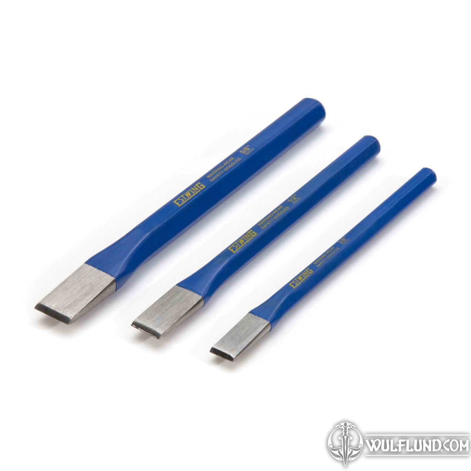 Set of Estwing stone chisels, 3 pieces rock hammers Archeology, Geology ...