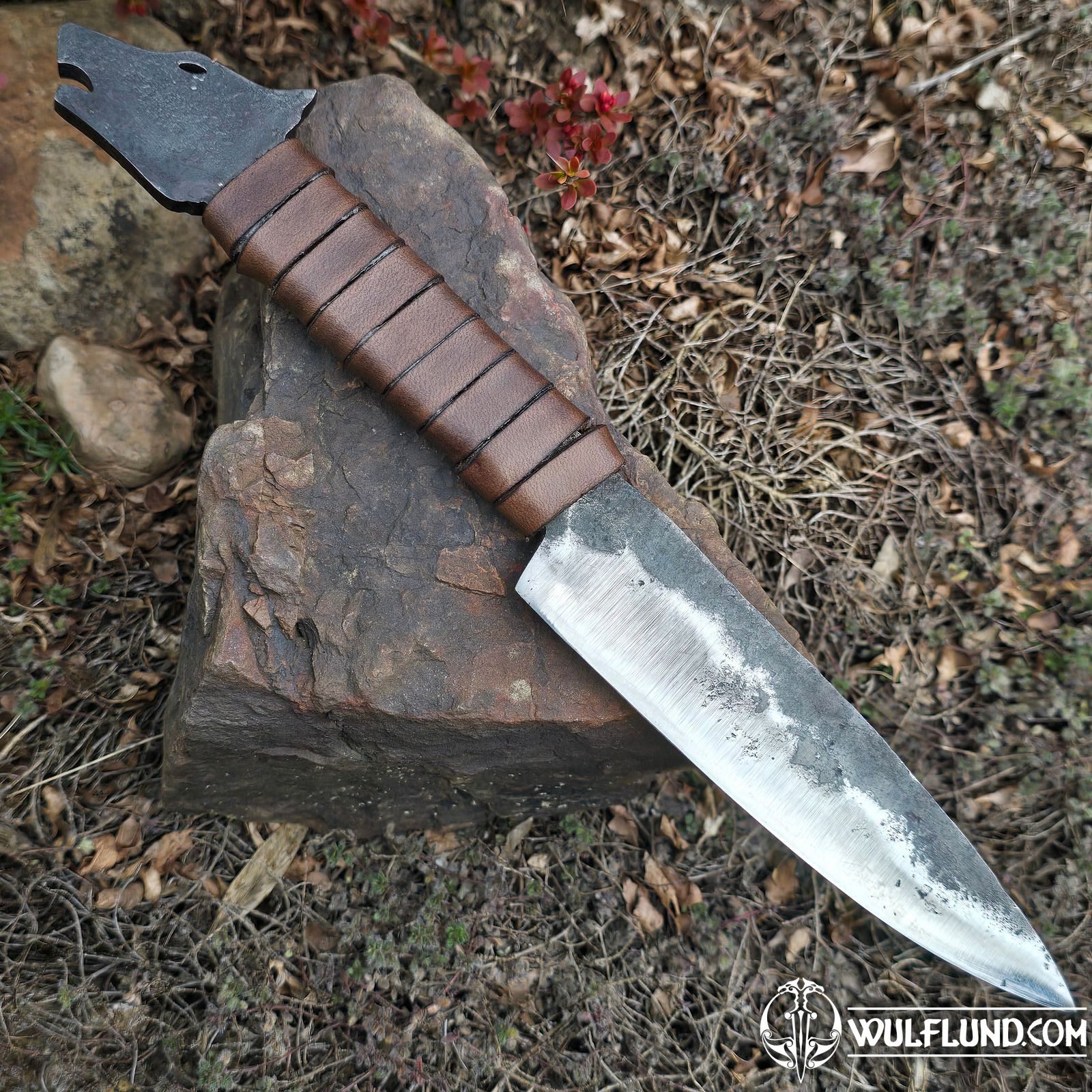 VLK - Werewolf KUDLAK, knife for Bushcraft Drakkaria Historical knives ...