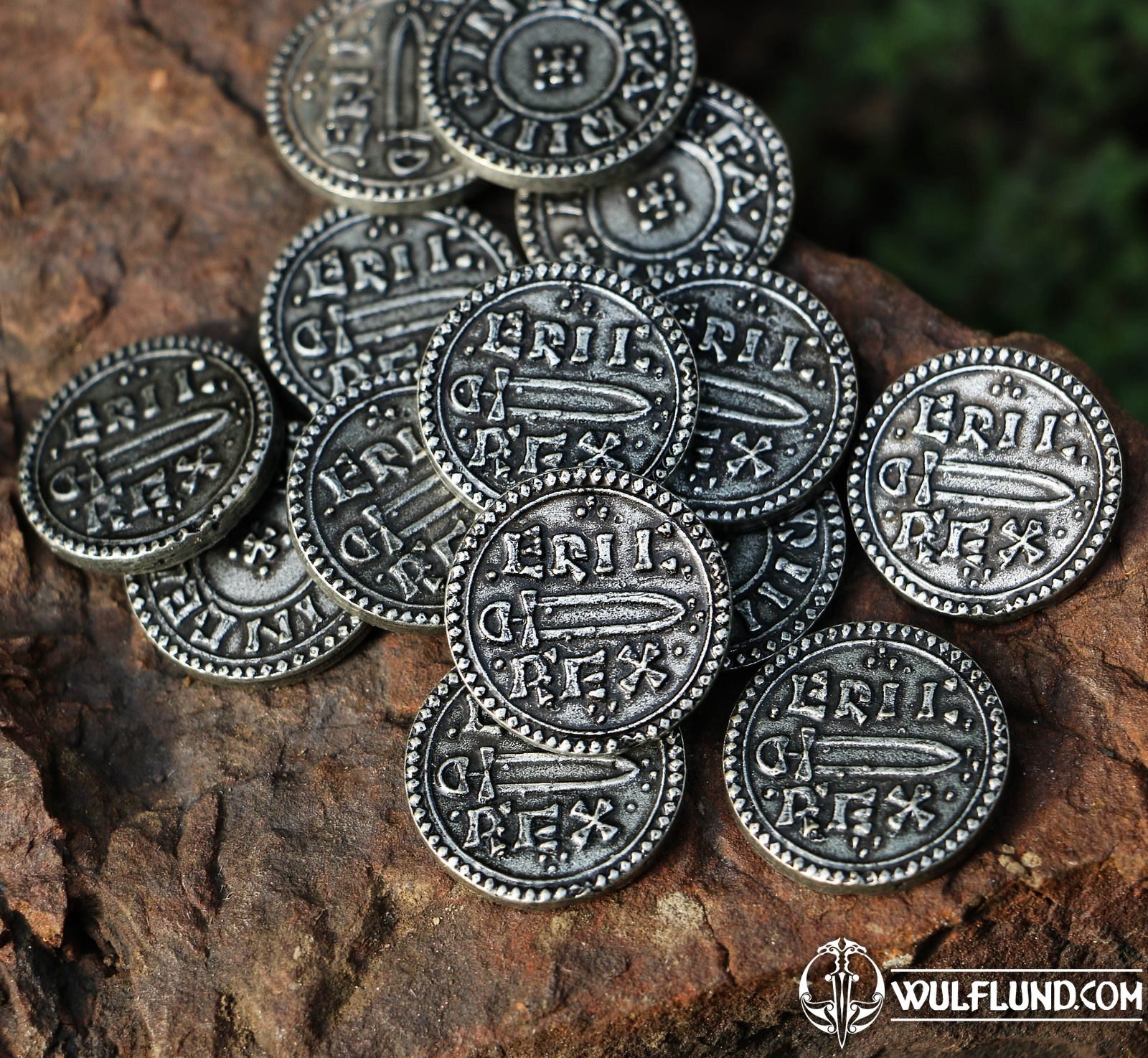 ERIC BLOODAXE, Northumbria, year 952 Replica Viking Coin, Zinc ...