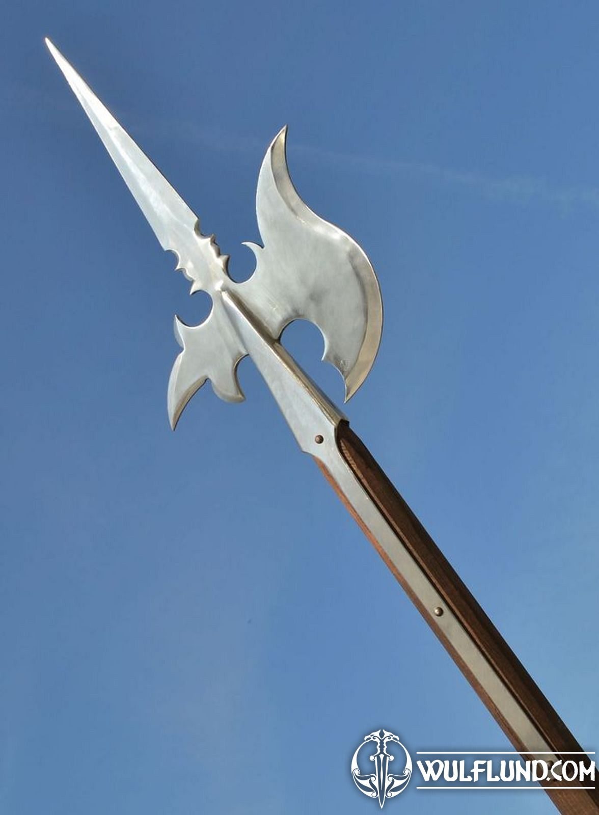 Hellebarde I, Nachbildung einer Holzwaffe Drakkaria Hellebarden ...