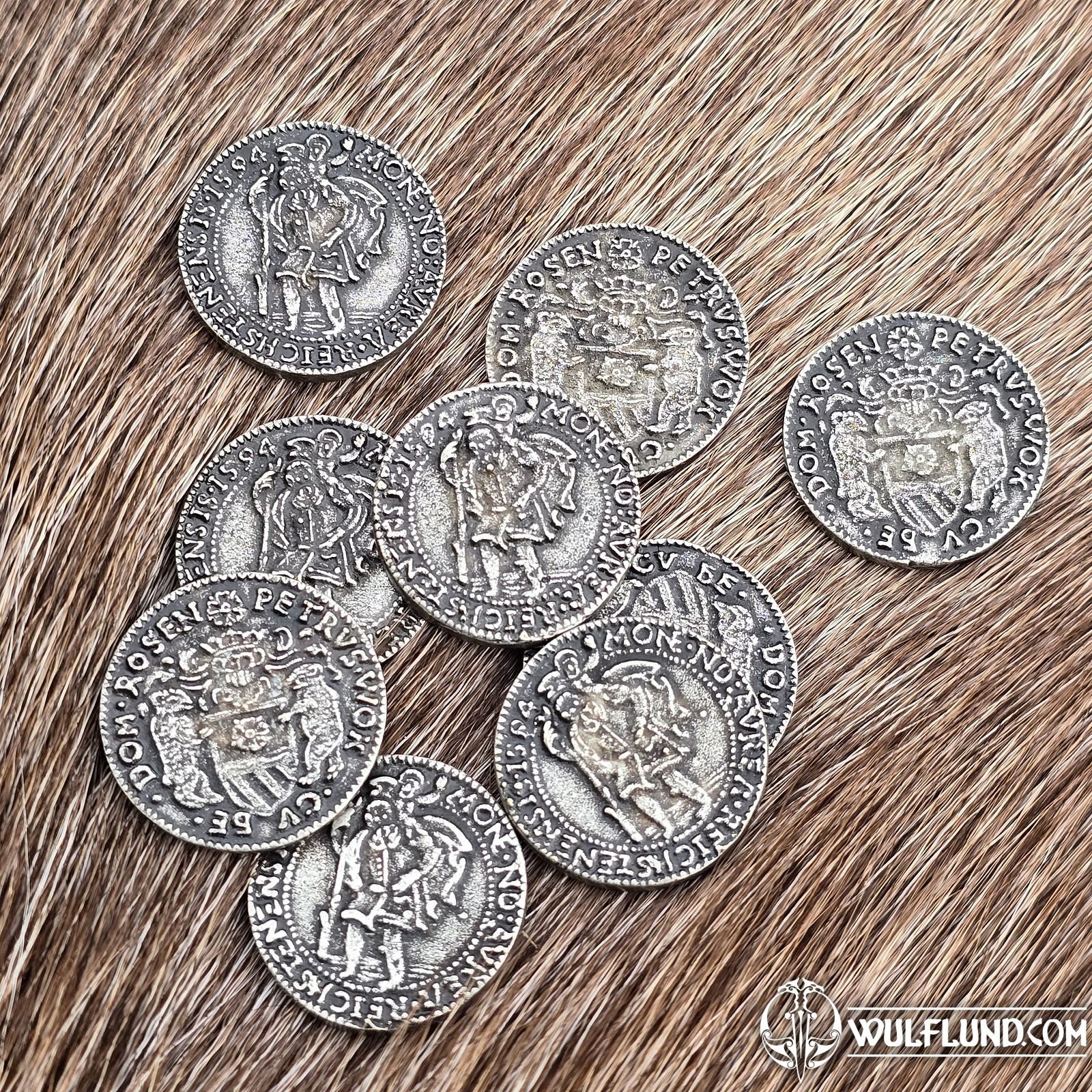 Ducat - Petr Vok from Rosenberg, replica Drakkaria medieval and ...