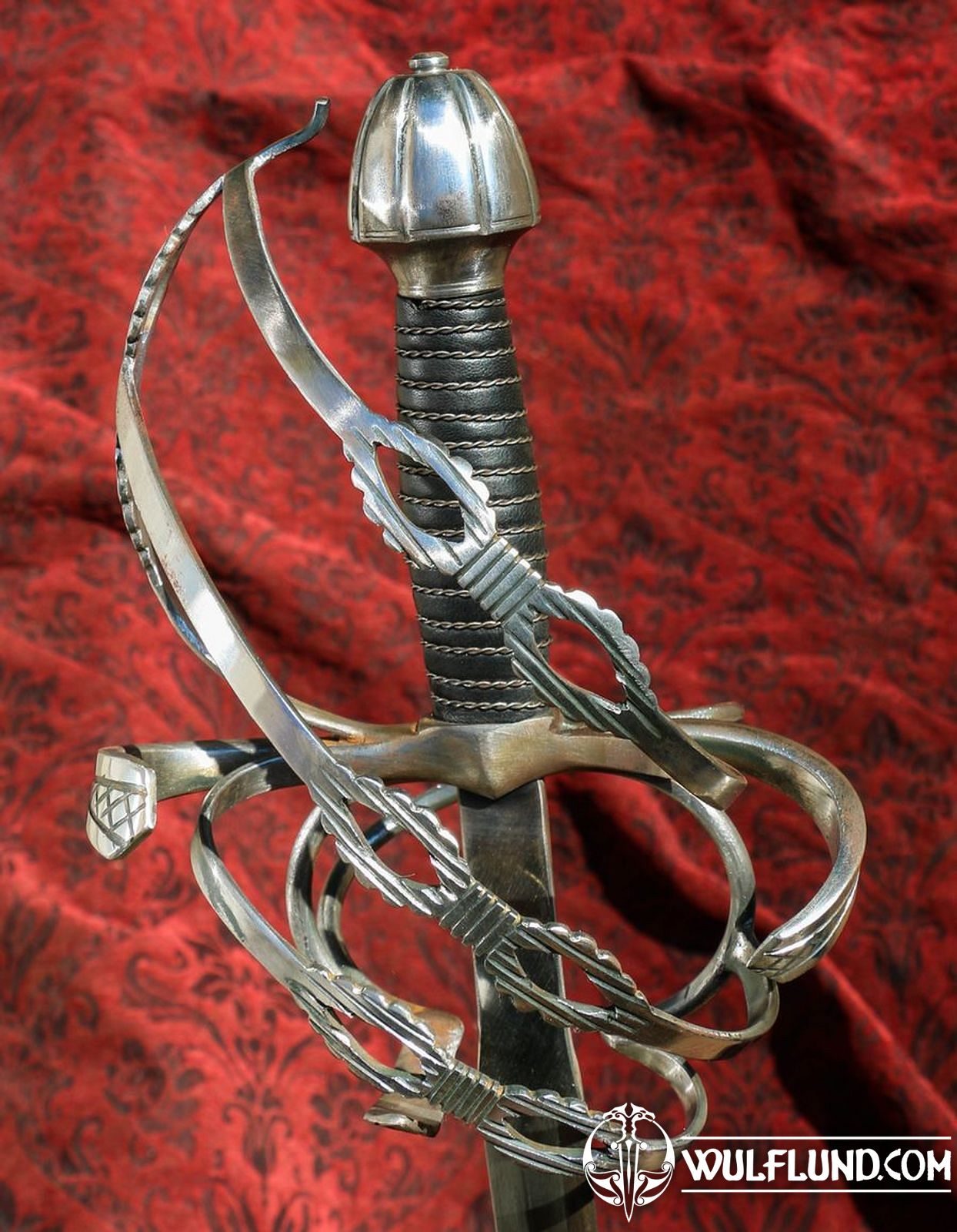 Danish officer rapier - Karde (thistle), sword Drakkaria renaissance ...