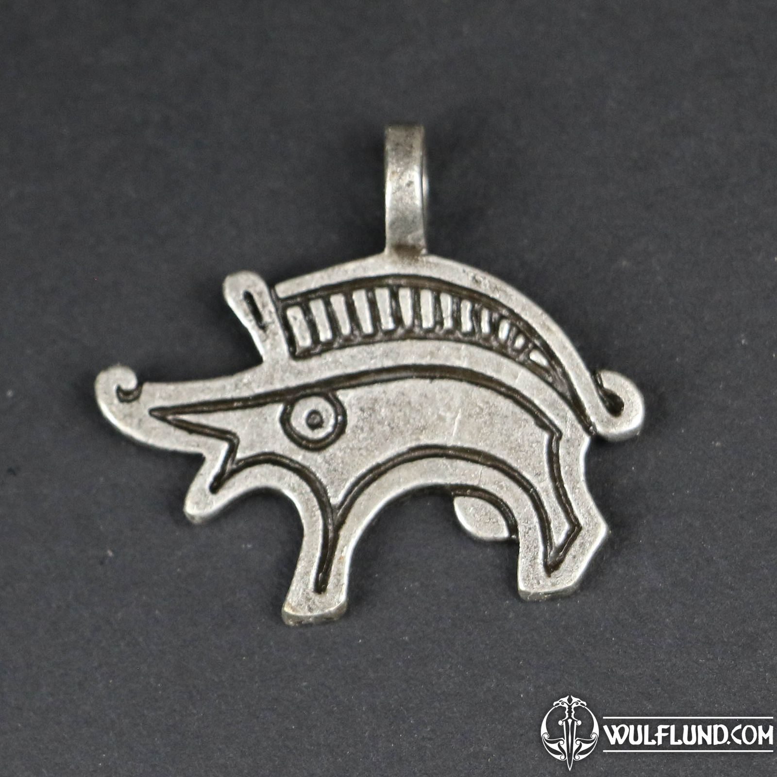 GERMANIC BOAR, pendant, zinc Drakkaria All pendants, our production ...
