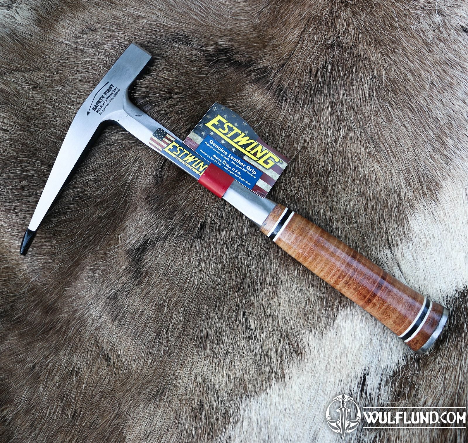 GEOLOGY ROCK HAMMER, leather grip, Estwing rock hammers Archeology ...