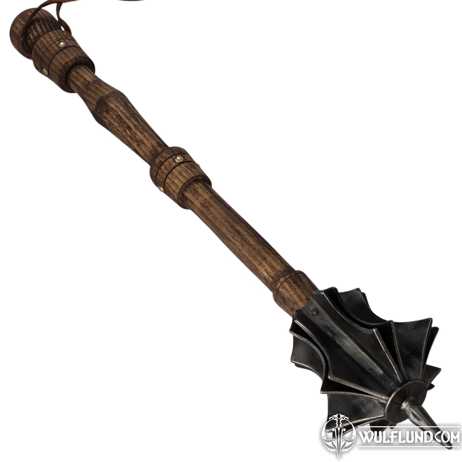 EUROPEAN MACE with wooden handle, replica Maces Weapons Wulflund