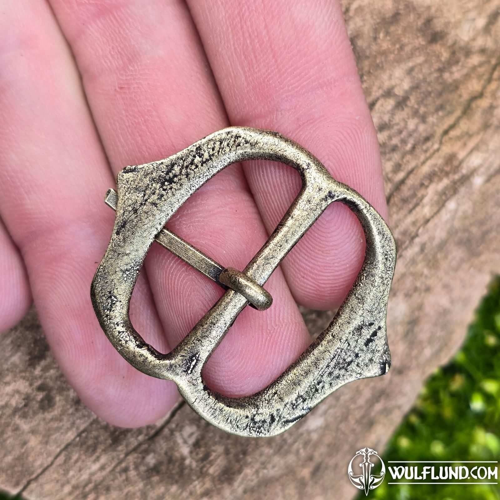 MEDIEVAL BUCKLE, Kuttenberg, Bohemia, 15th century, zinc - old brass ...