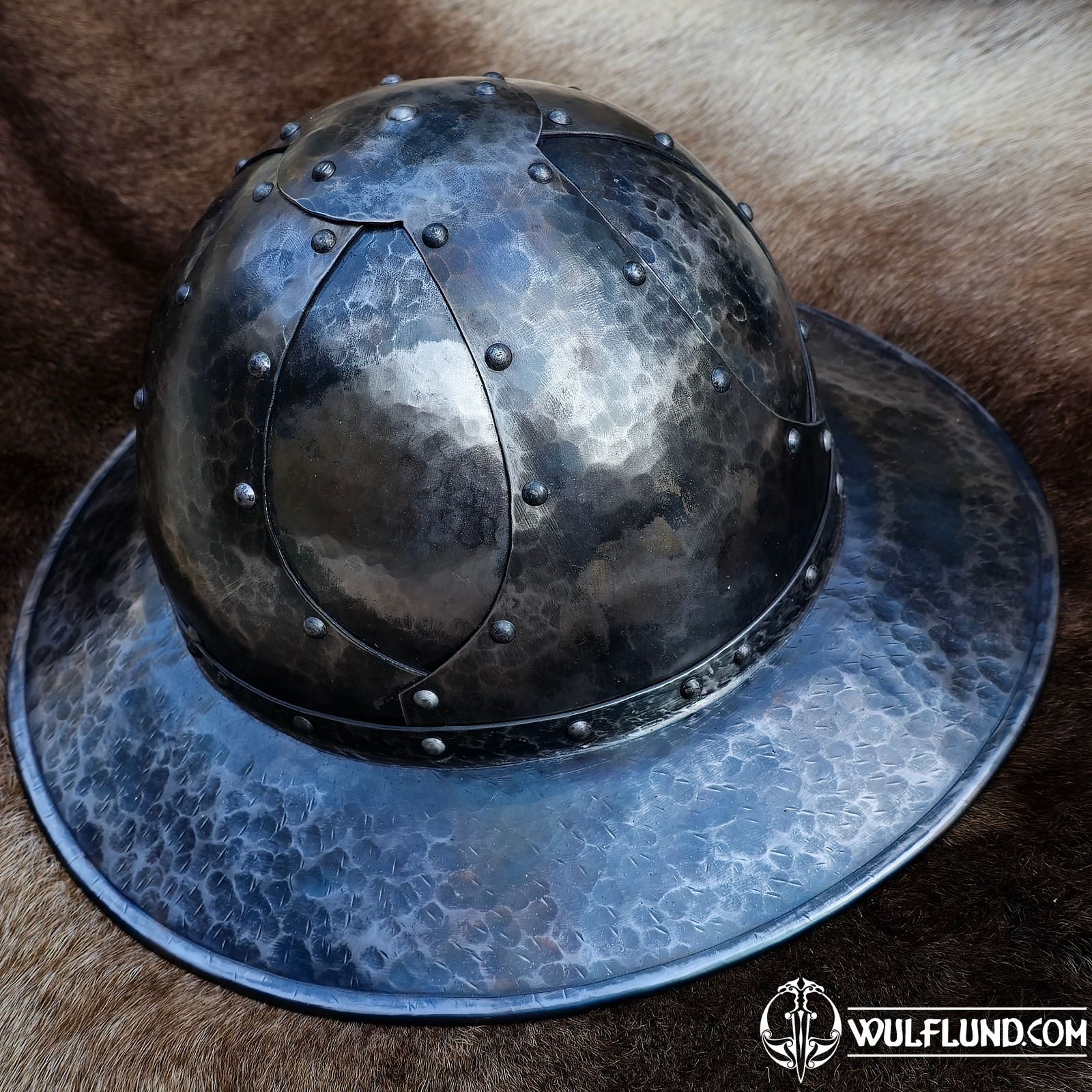 IRON HAT, riveted, Stockholm 1300 medieval helmets Helmets, Armour Wulflund