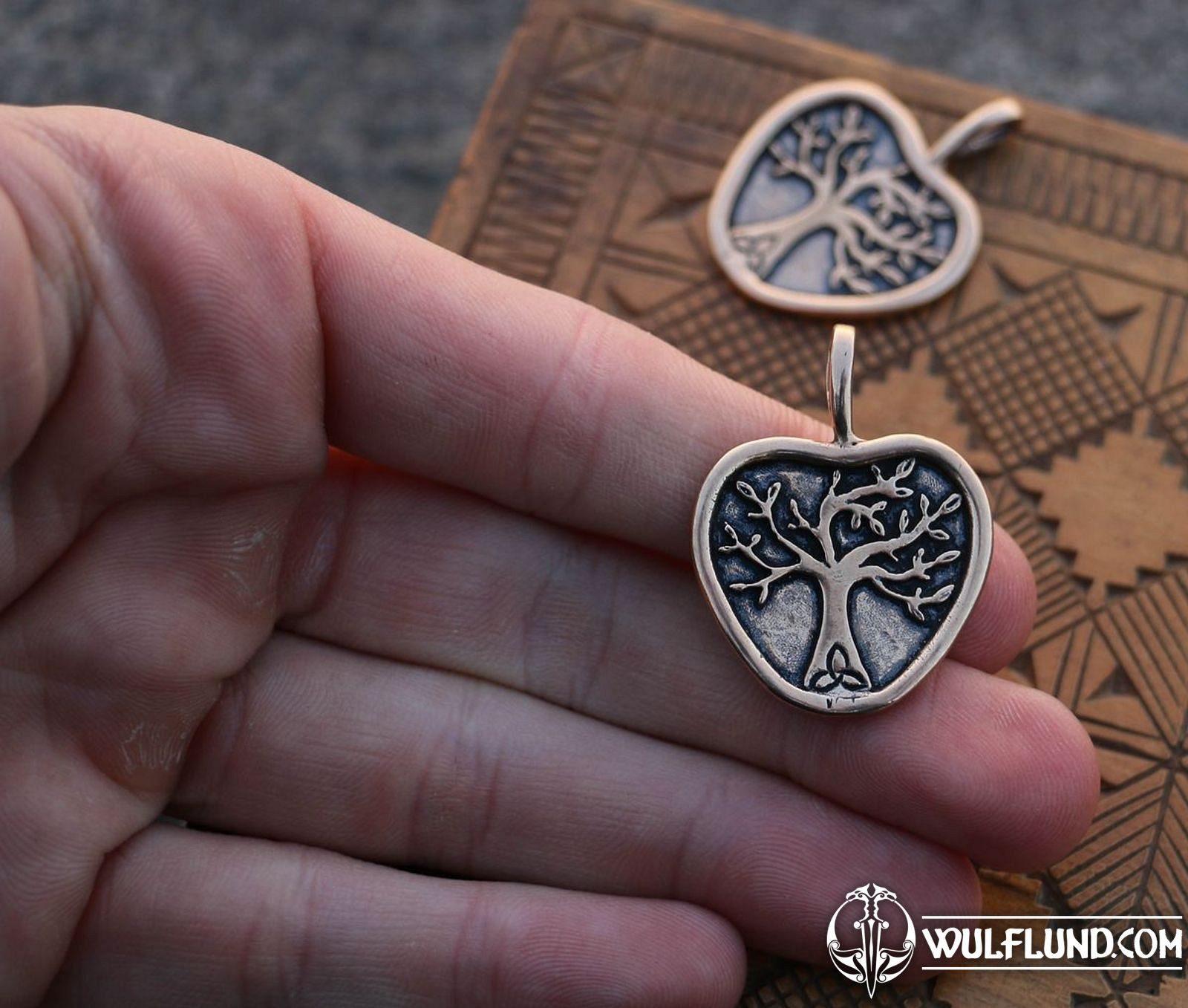 TREE OF KNOWLEDGE, bronze pendant Drakkaria Pendants Bronze jewellery ...