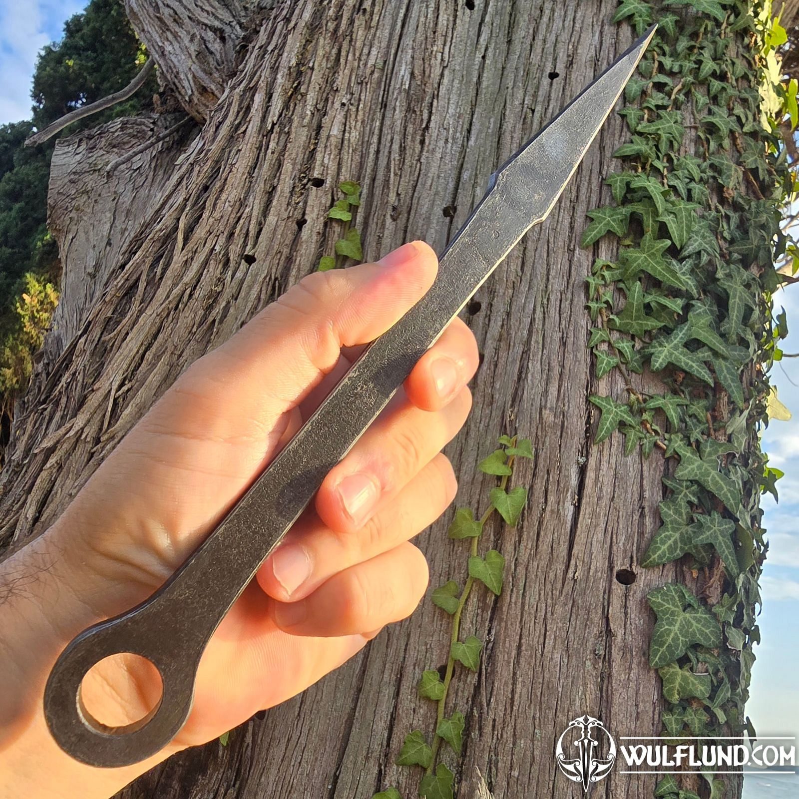 LIZARD, throwing knife - kunai, set of 3 pieces Drakkaria Throwing ...