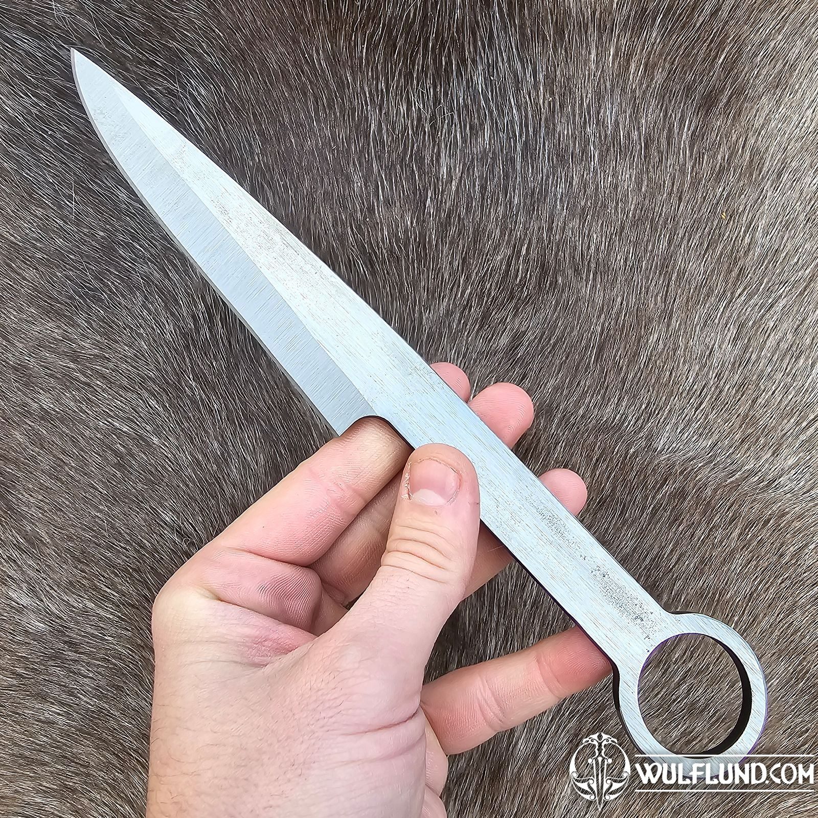 HIBERNIA Celtic knife - polished Drakkaria Historical knives Weapons ...