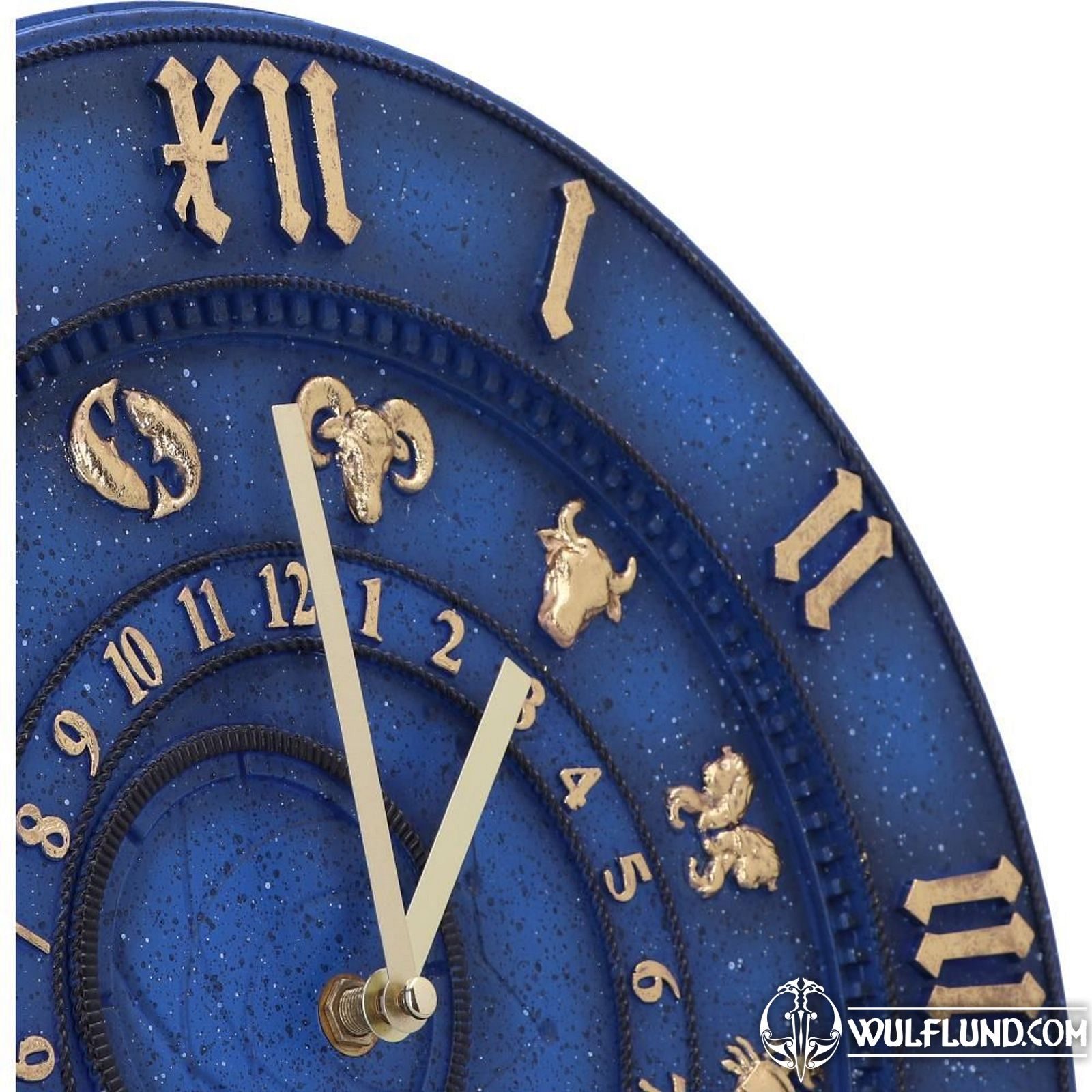 Zodiac Time Keeper 34.7cm wall plaques, clock Home decor Wulflund