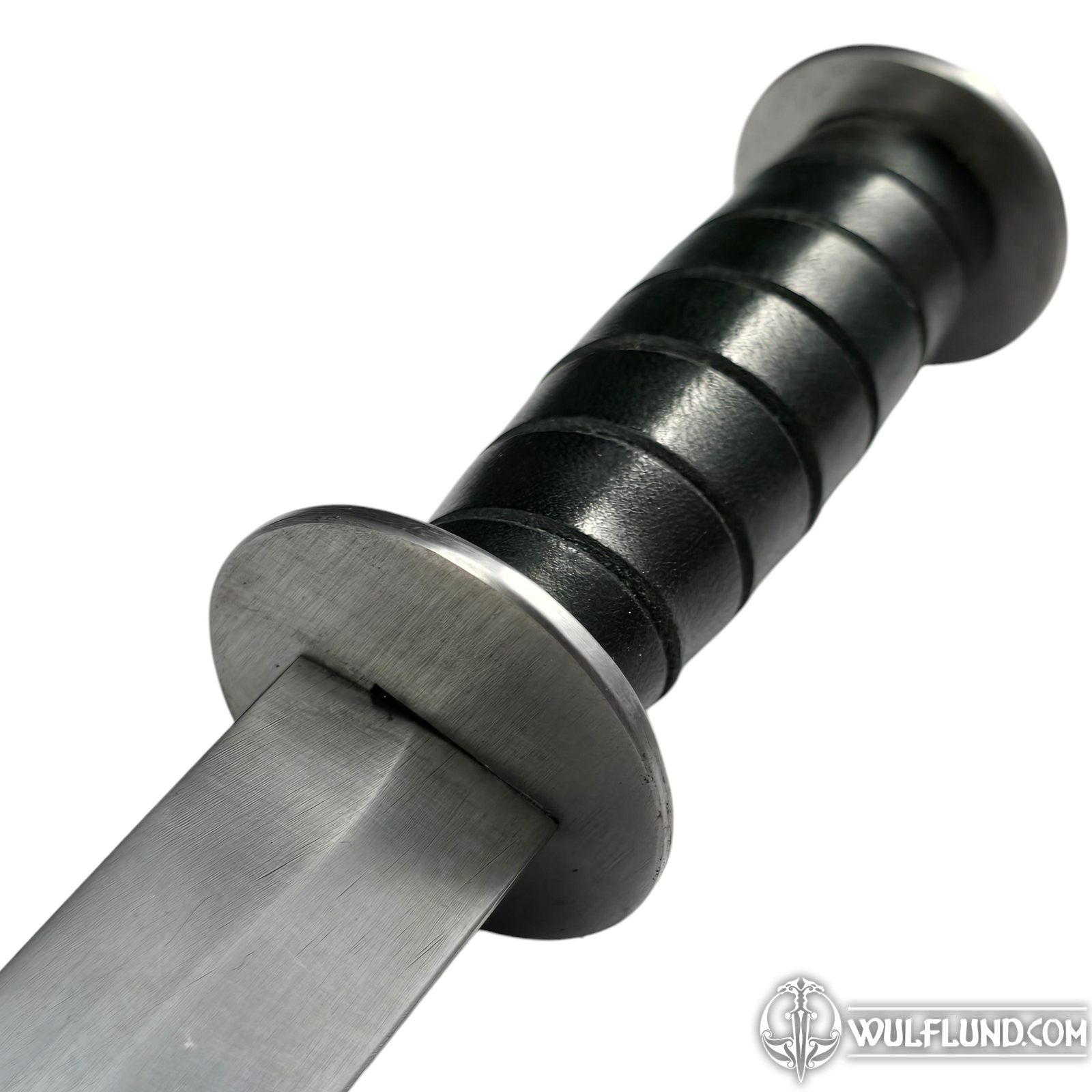 Rondel or Bollock dagger Praga, 14th century, blunt replica, black ...