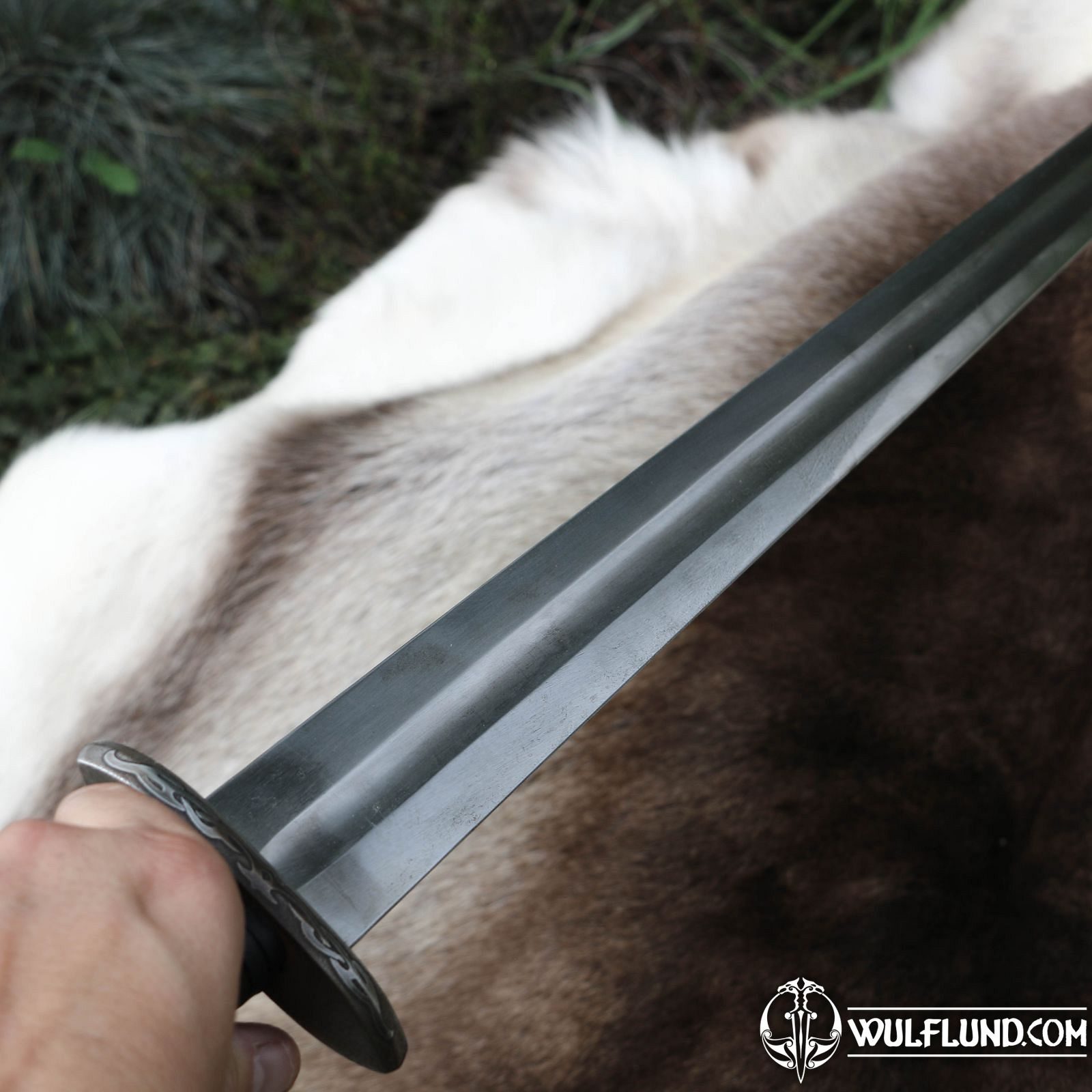 BORG, Viking Sword, etched and blunt Drakkaria Viking swords Swords ...