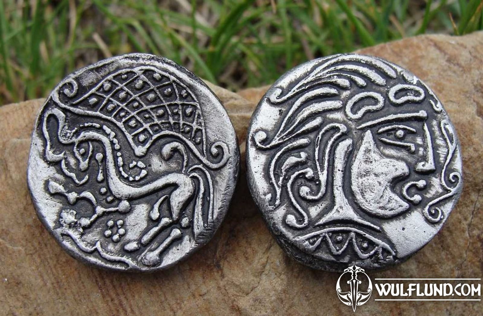 STATER FROM GALLIA, replica coins Coins, Smithy Works, Coins Wulflund