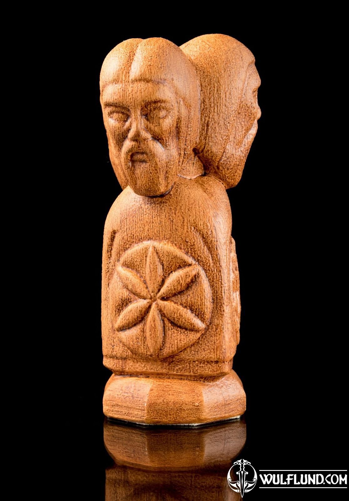 TRIGLAV, Slavic, God, figure slavic statues, Bohemia, Moravia Europe ...