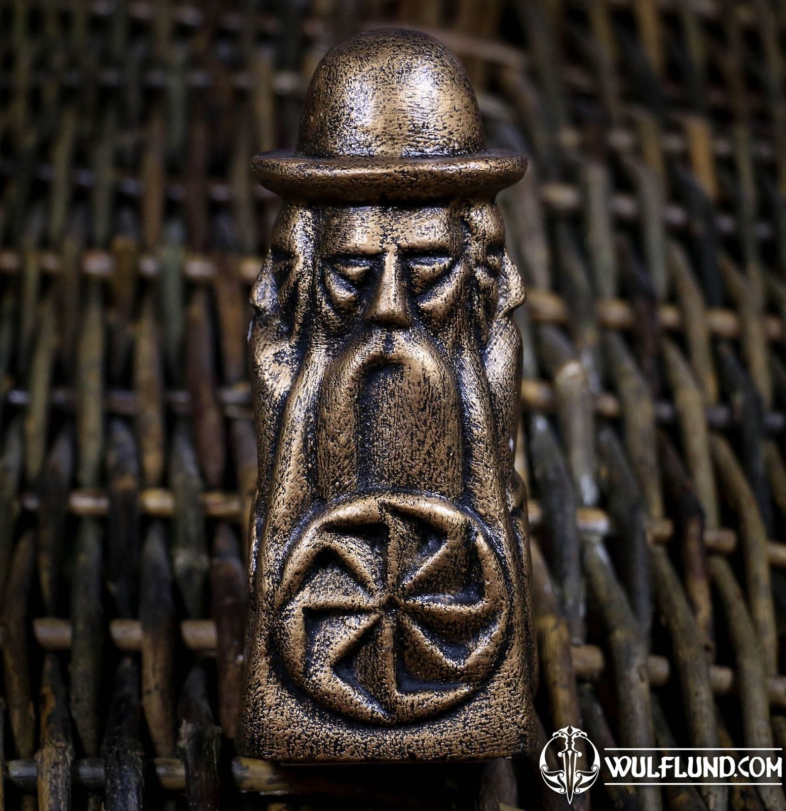 SVETOVID, the Slavic statue of Rod slavic statues, Bohemia, Moravia ...