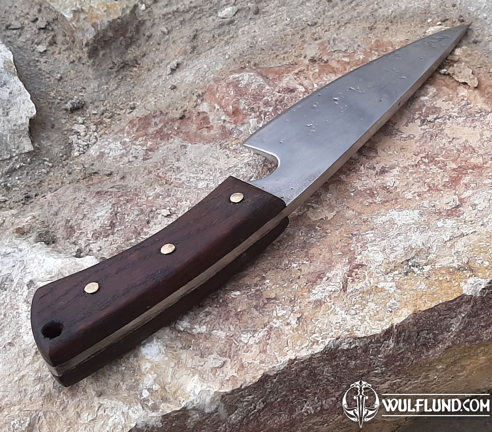 RUFUS, hand forged black knife Drakkaria Historical knives Weapons Wulflund