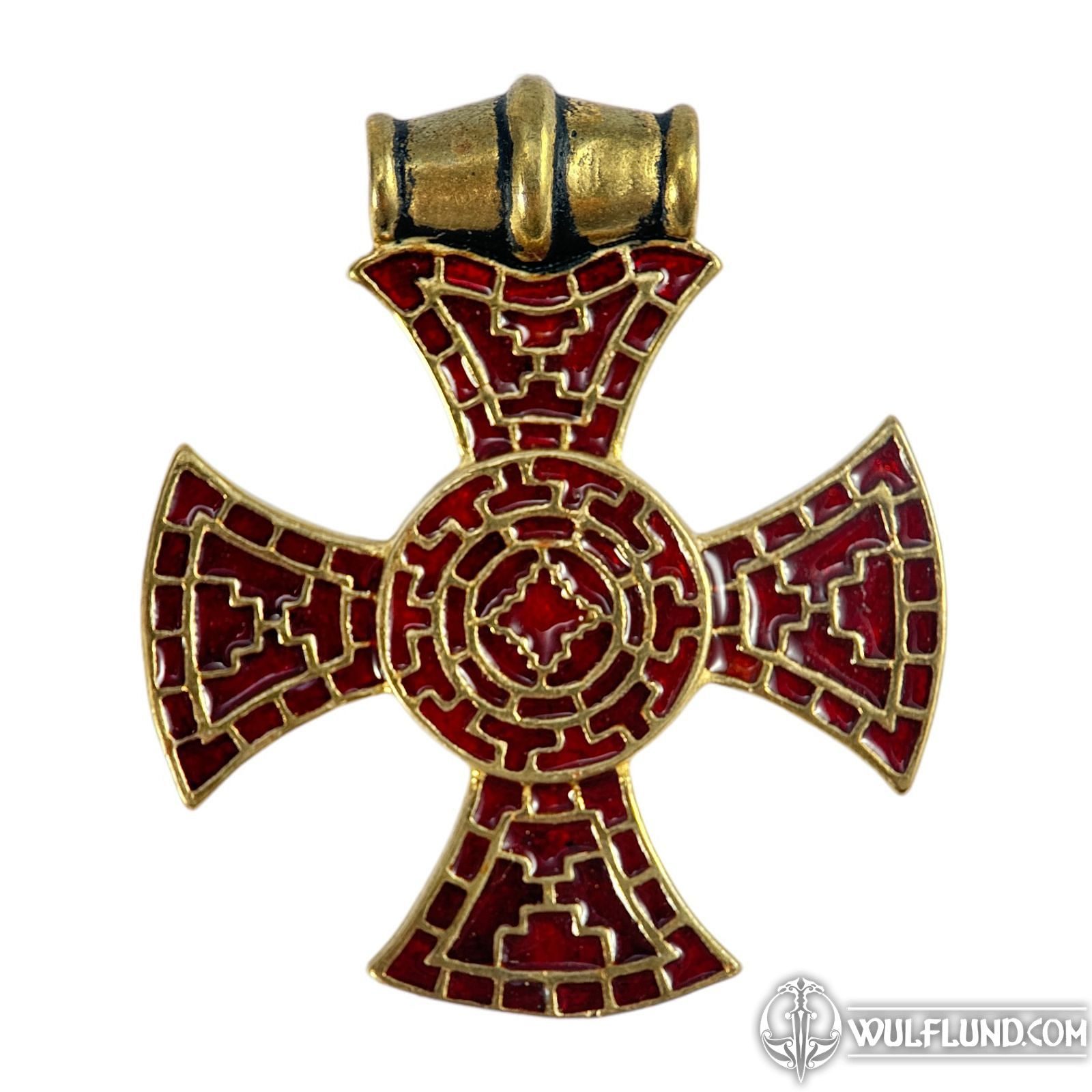 ANGLO-Saxon Cross, Ixworth, England - pendant, gold Pendants Bronze ...