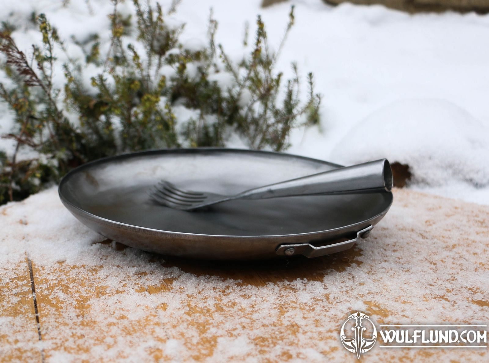 OUTDOOR PAN 23 cm with fork handle, Perunika system for BUSHCRAFT ...