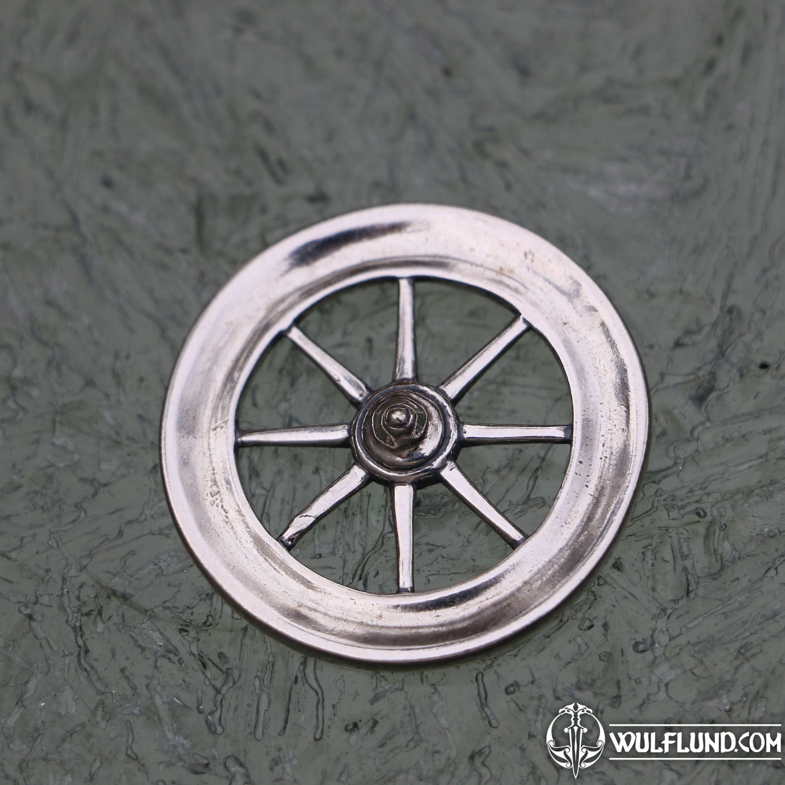 TARANIS WHEEL, Celtic replica, silver Drakkaria pendants Silver ...