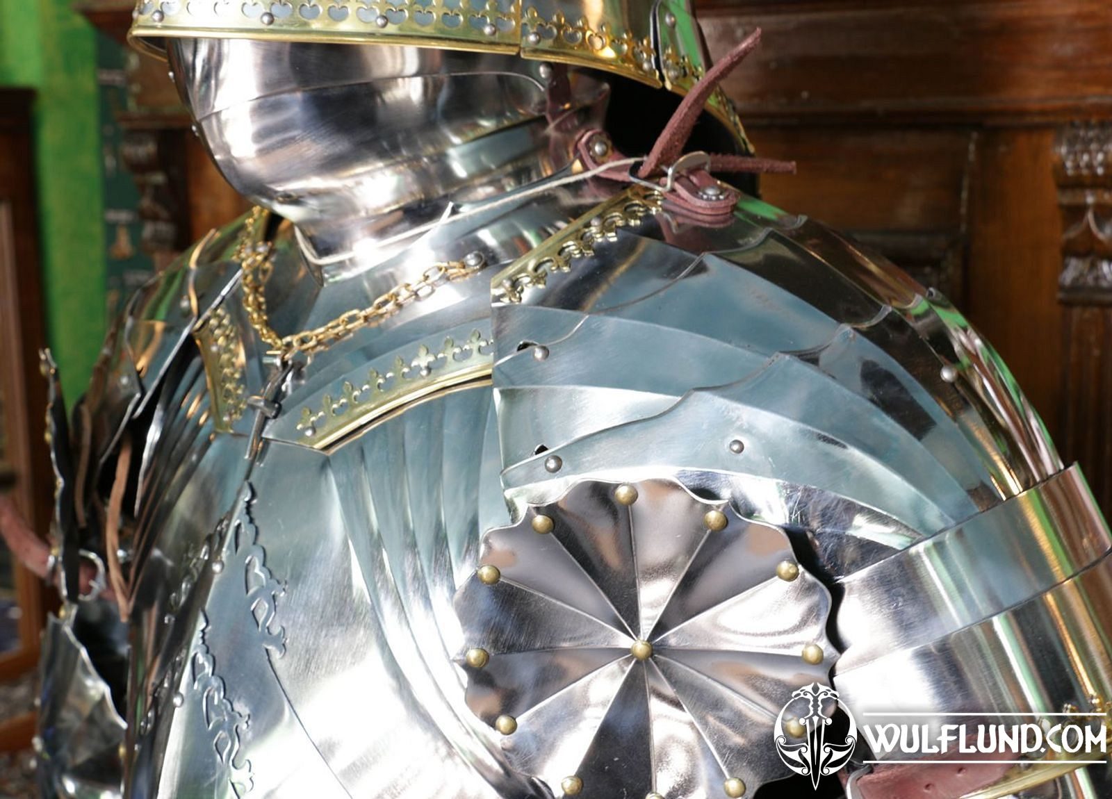 CUSTOM SUIT OF ARMOUR WITH SALLET, polished, 1.5 mm Suits of Armour ...