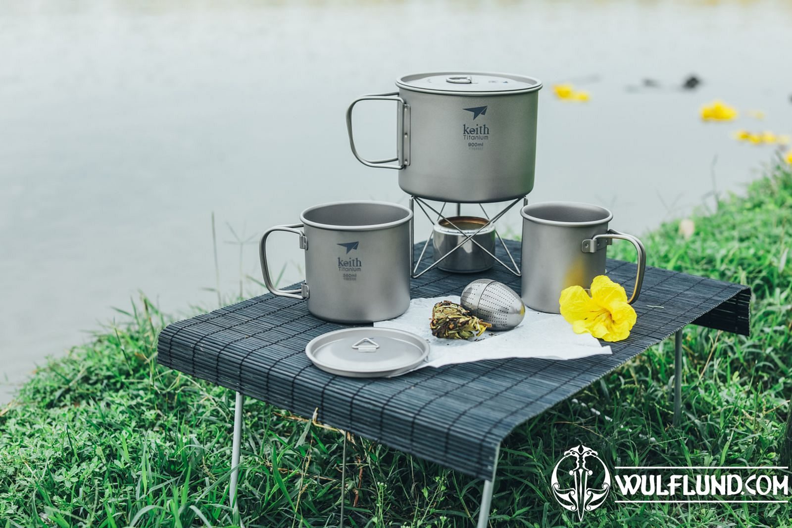 Mi3920 Titanium Egg-shaped Tea Infuser KEITH Titanium equipment ...