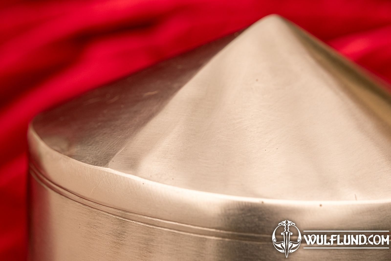 IRON HAT - riveted helmet medieval helmets Helmets, Armour Wulflund