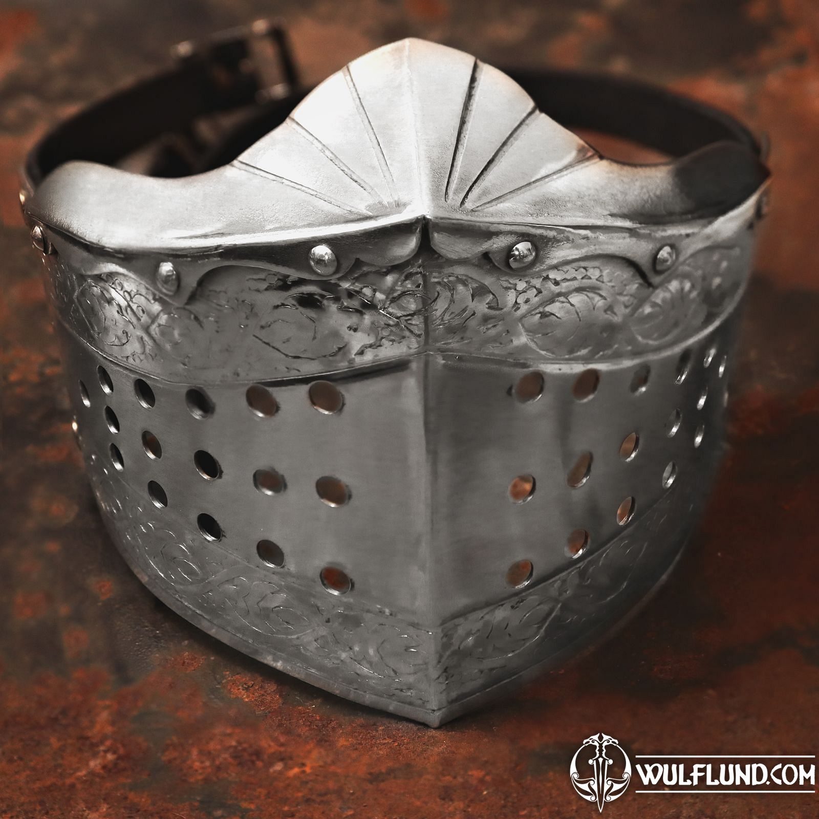 MAXMILIAN Metal Mask Other parts of armor Armor Parts, Armour Wulflund